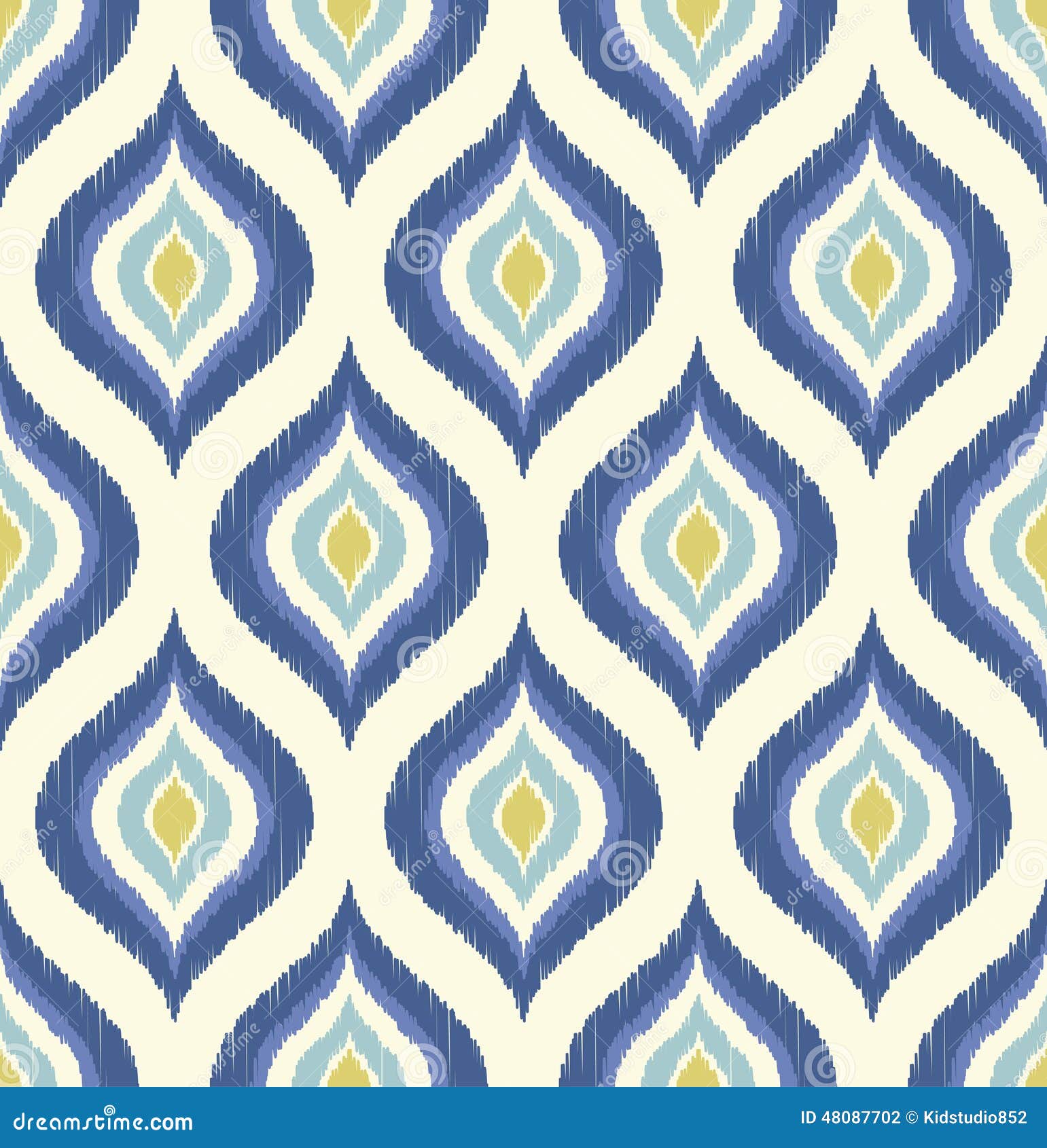 Seamless ornament pattern stock vector. Illustration of elegance - 48087702