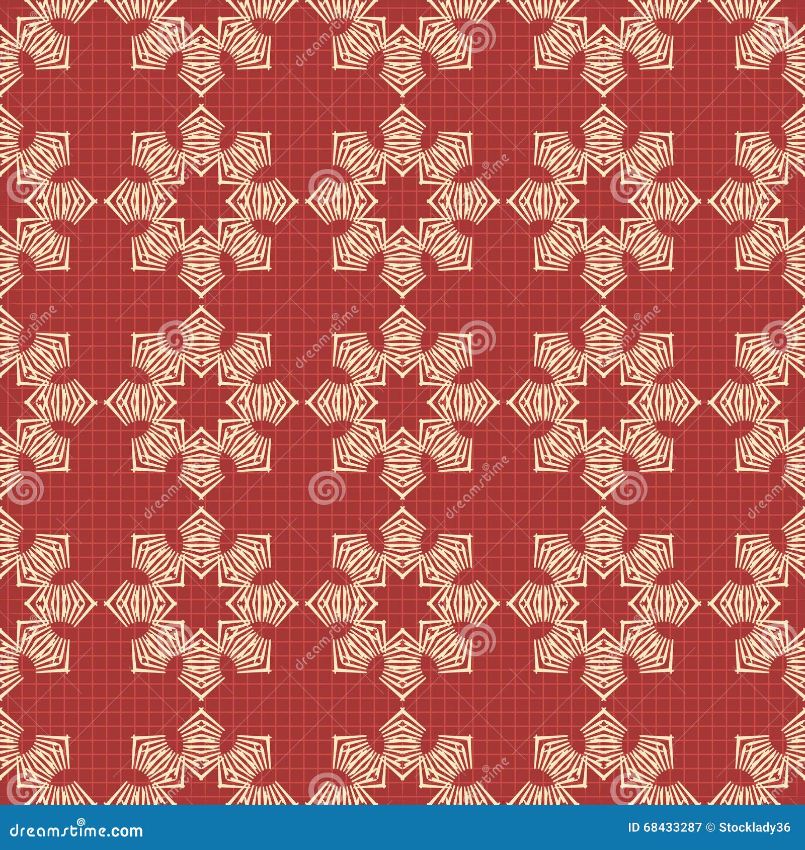 Seamless Ornament Pattern Vector Tile Stock Vector - Illustration of ...