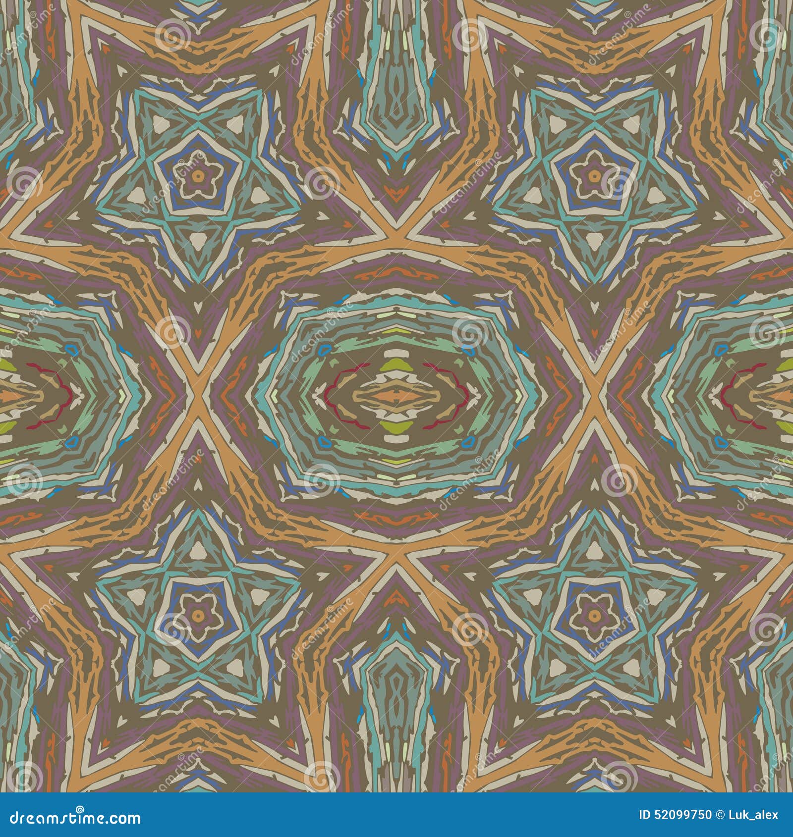 Starlight Seamless Pattern Vector Illustration. Magic Winter Template ...