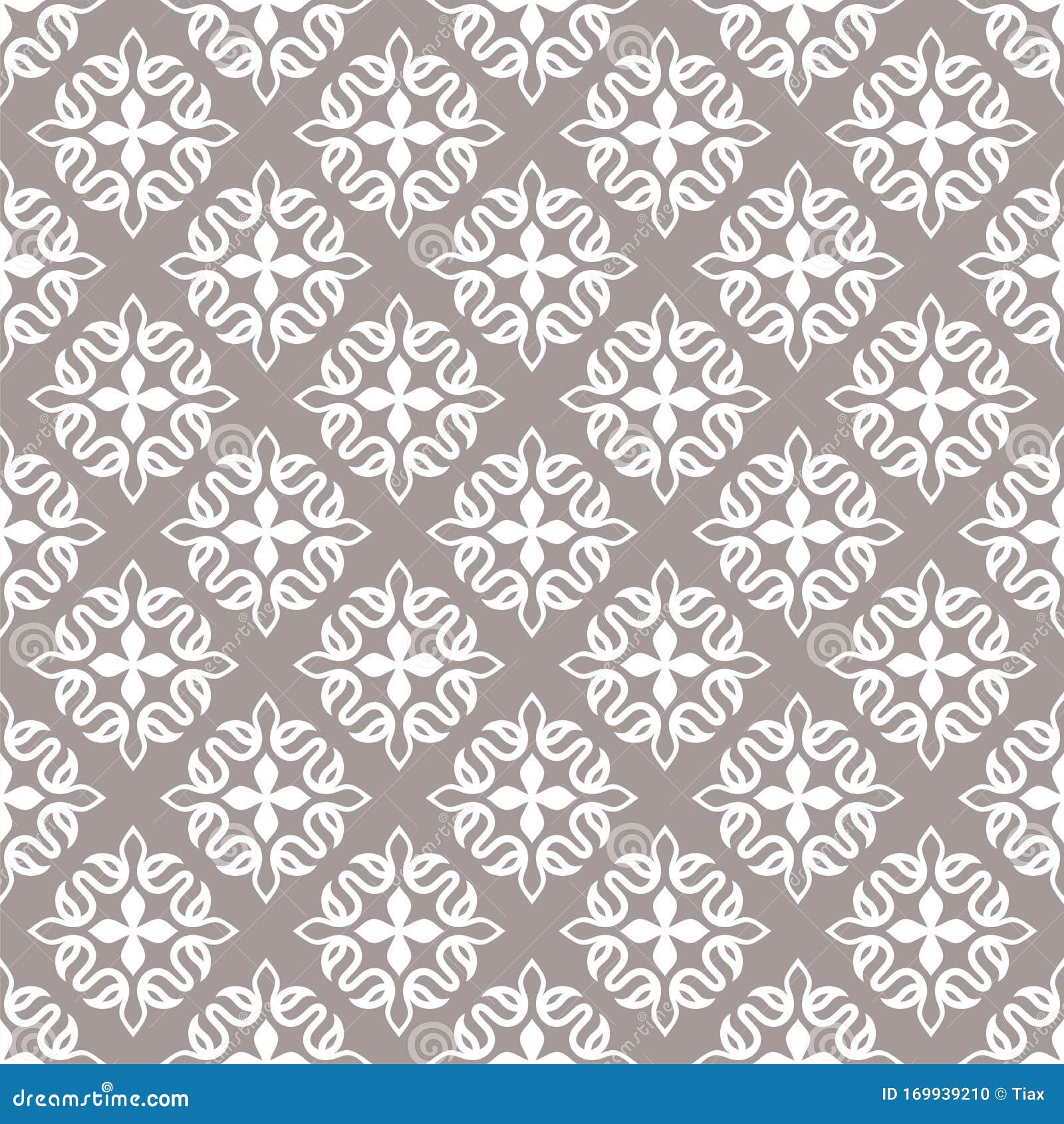 Seamless Ornamental Pattern Stock Vector - Illustration of print ...