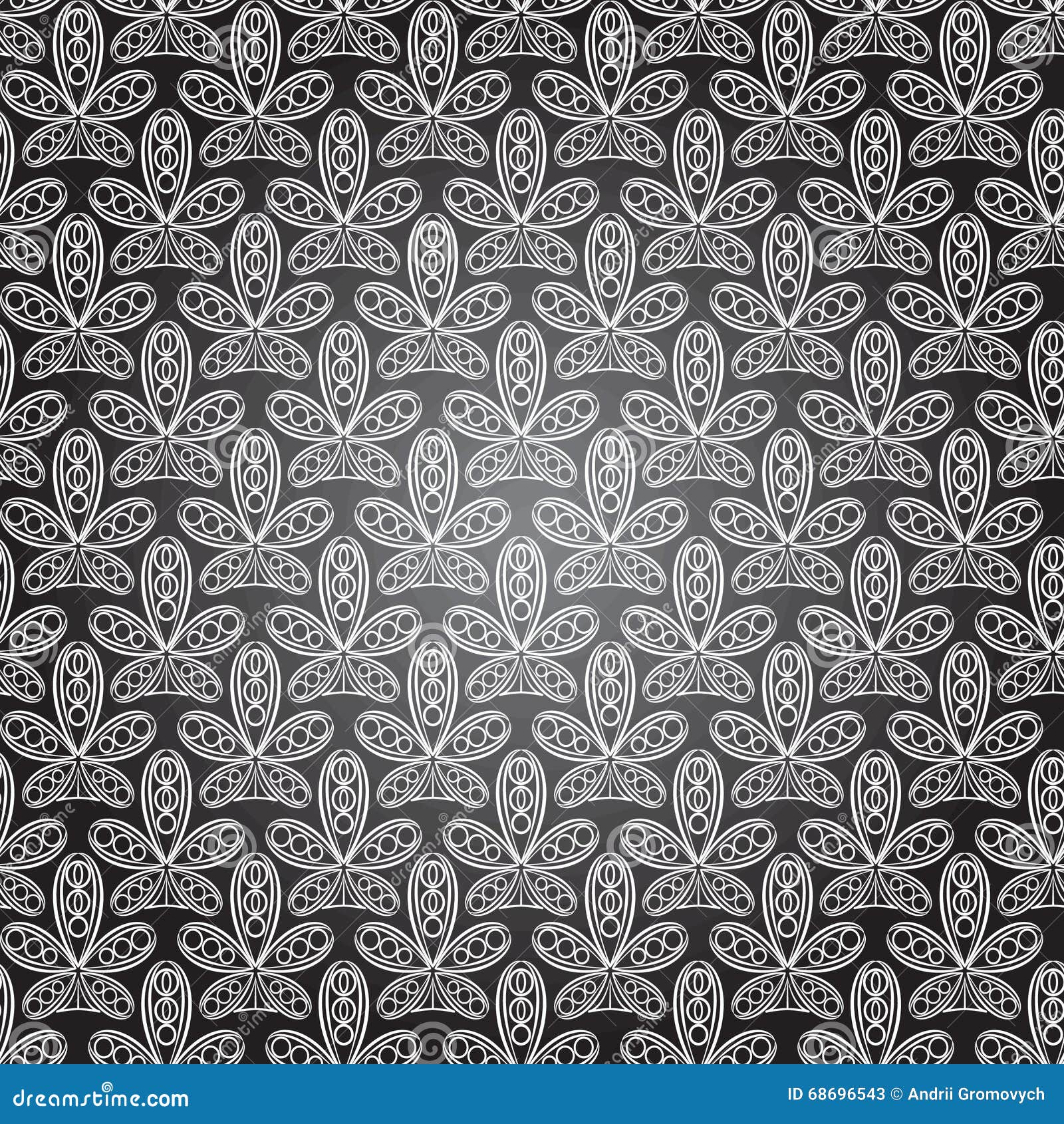 Seamless Ornamental Texture Stock Vector - Illustration of ornamental ...