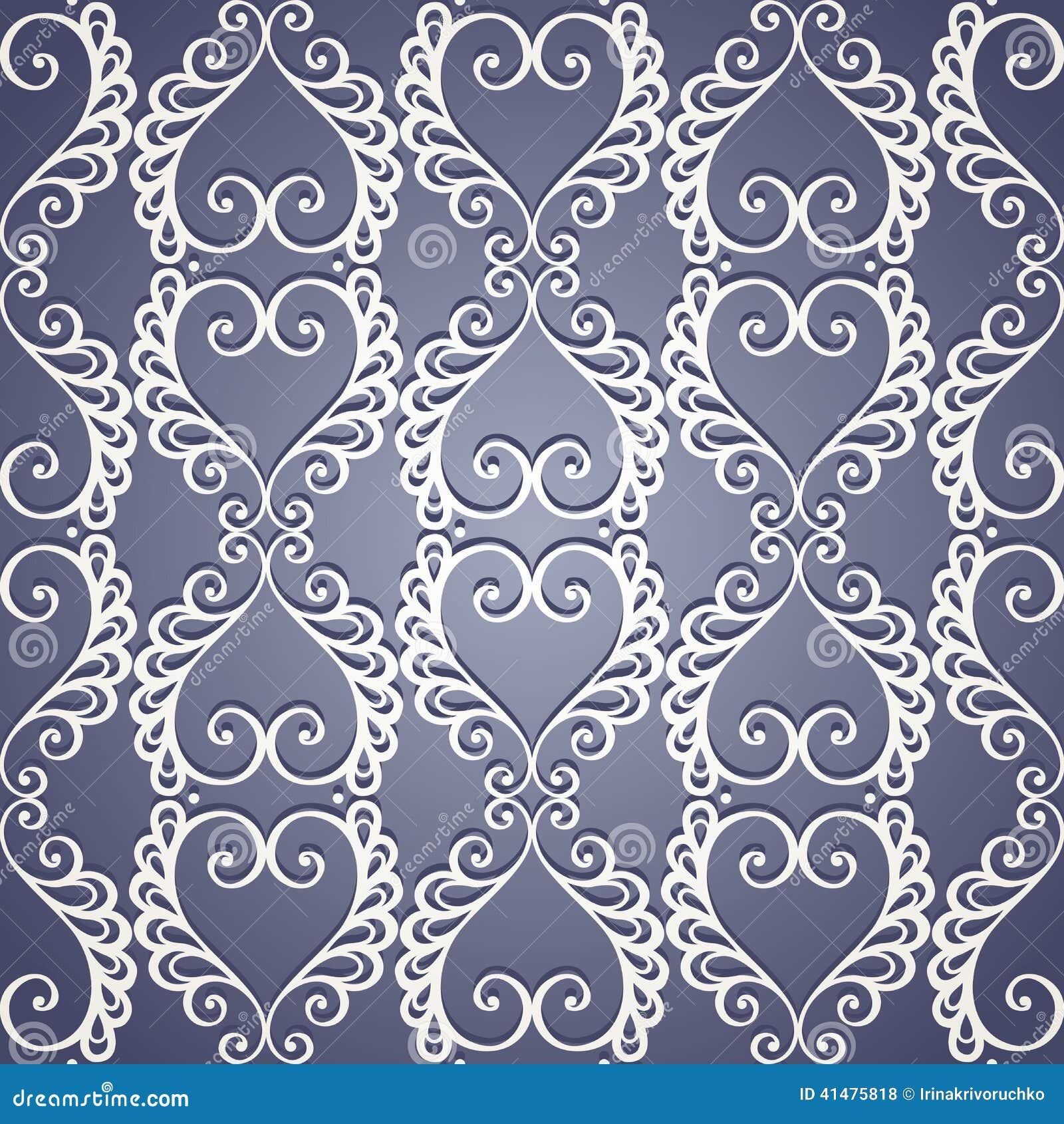 Seamless Ornate Pattern (Vector) Stock Vector - Illustration of ...