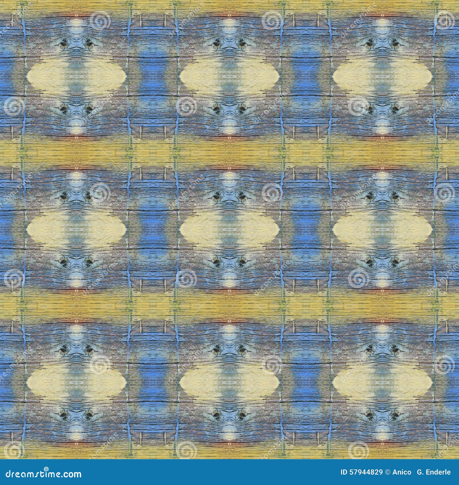 Seamless Painted Wood Pattern. Stock Illustration - Illustration of ...