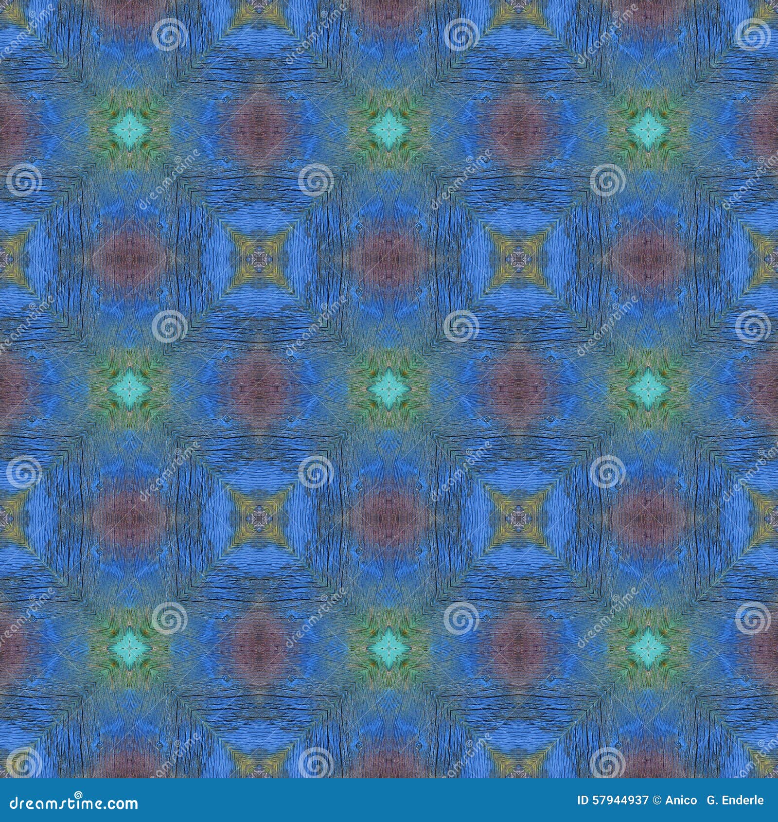 Seamless Painted Wood Pattern. Stock Illustration - Illustration of ...