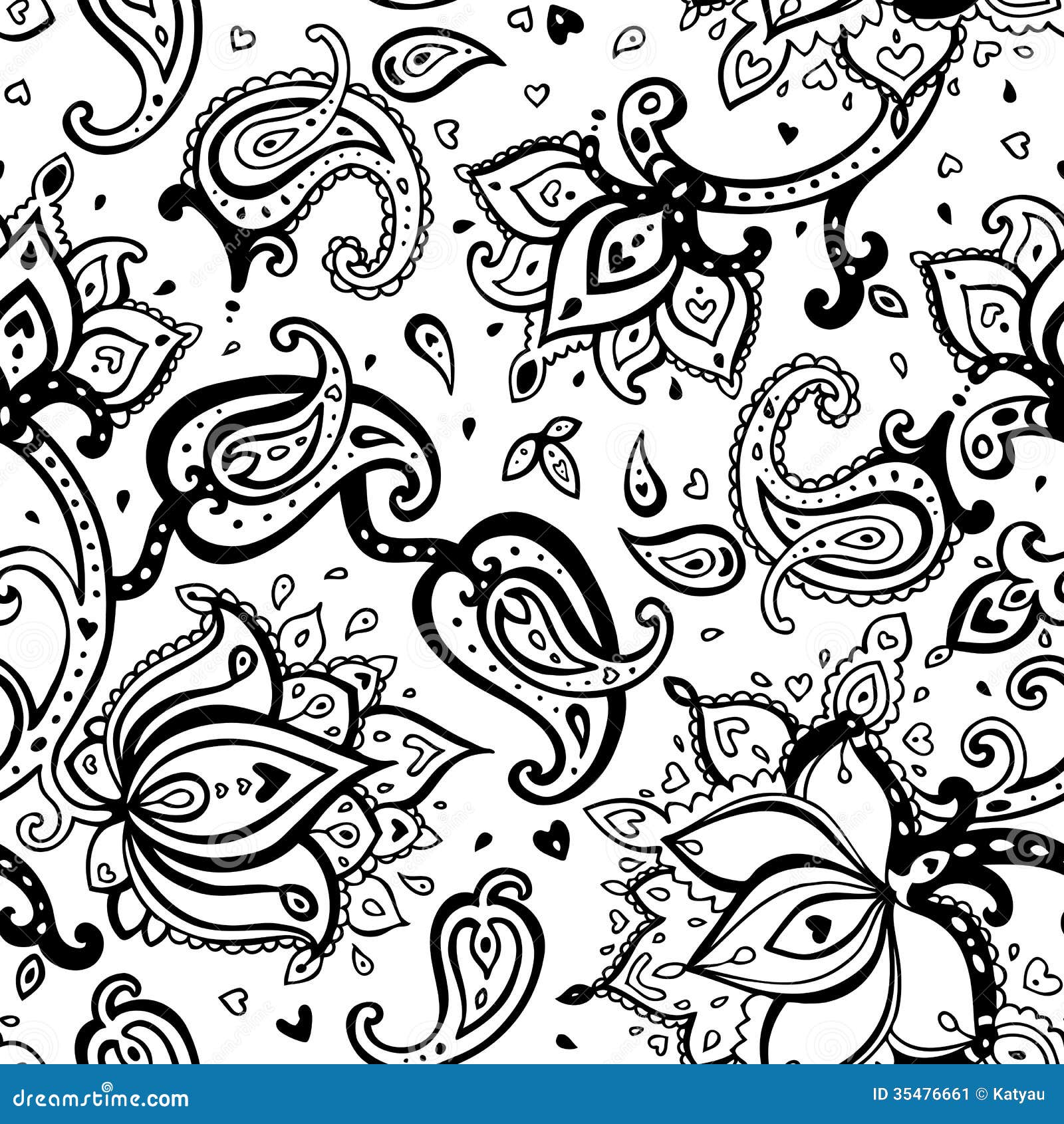 How To Draw Paisley Designs