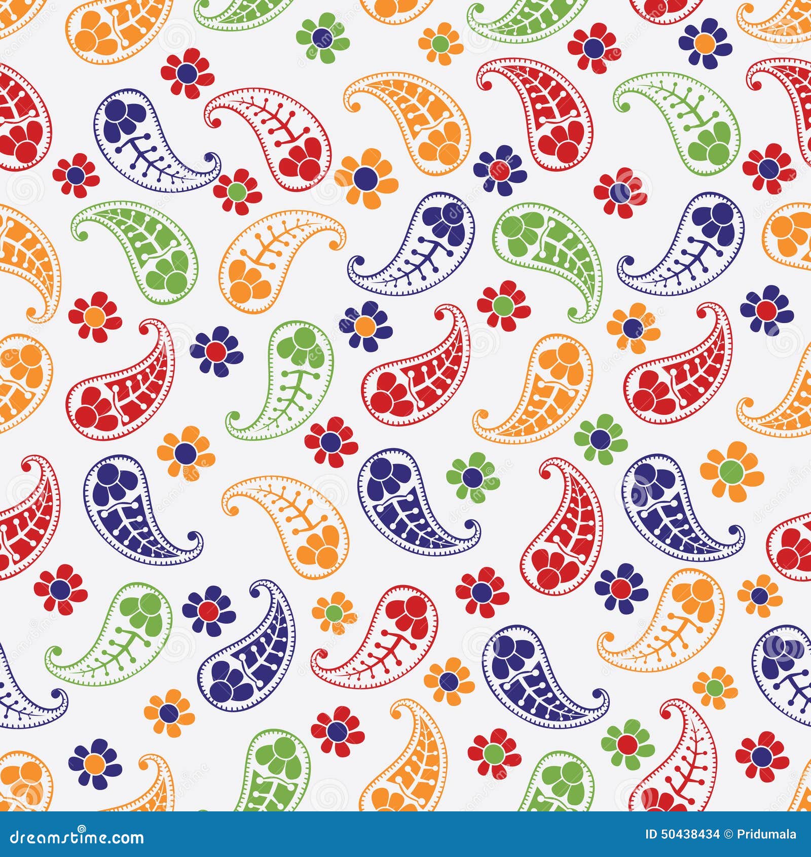 Seamless paisley texture stock vector. Illustration of silhouette ...