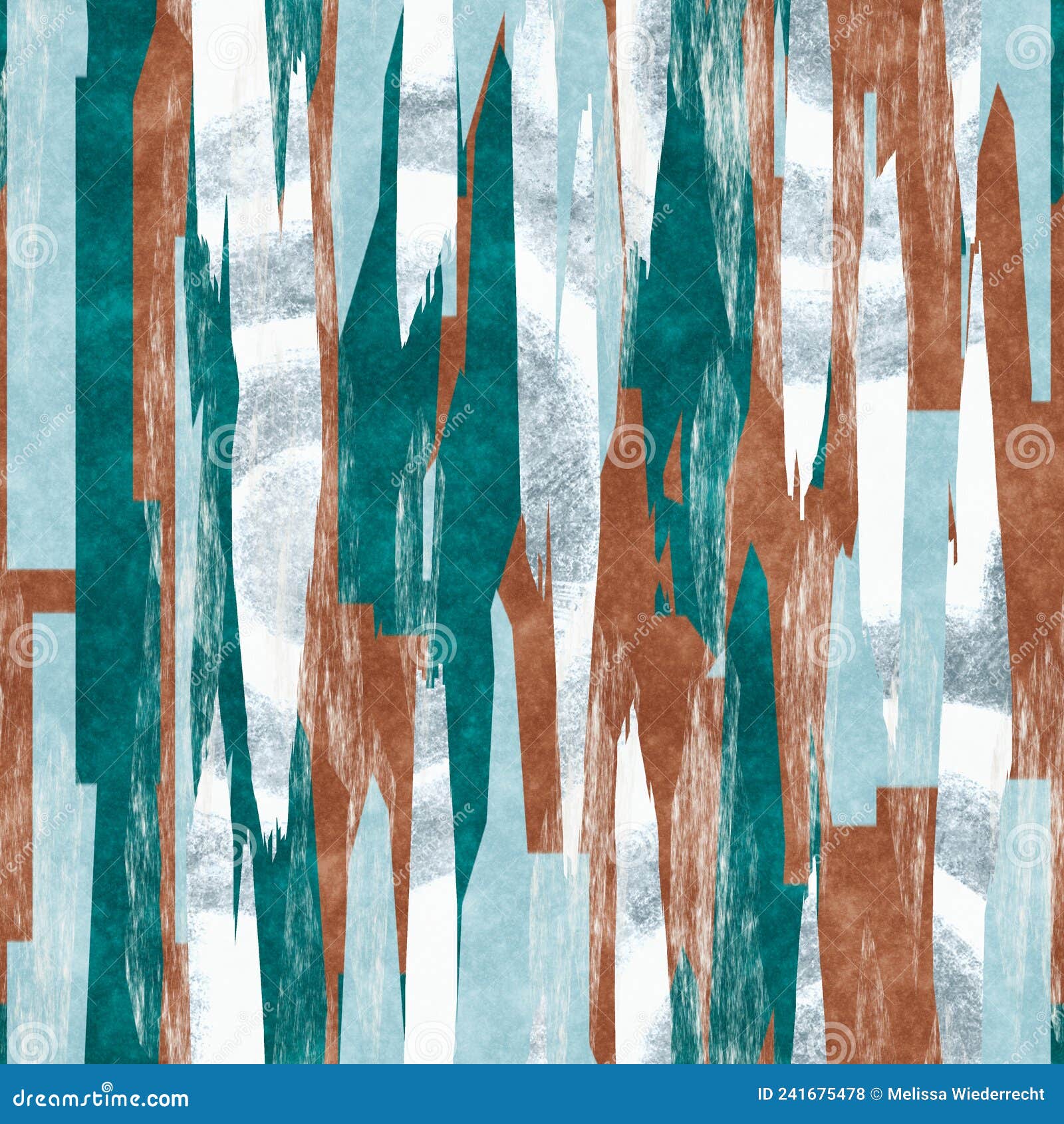 Seamless Paper Strip Collage Surface Pattern Design for Print Stock ...