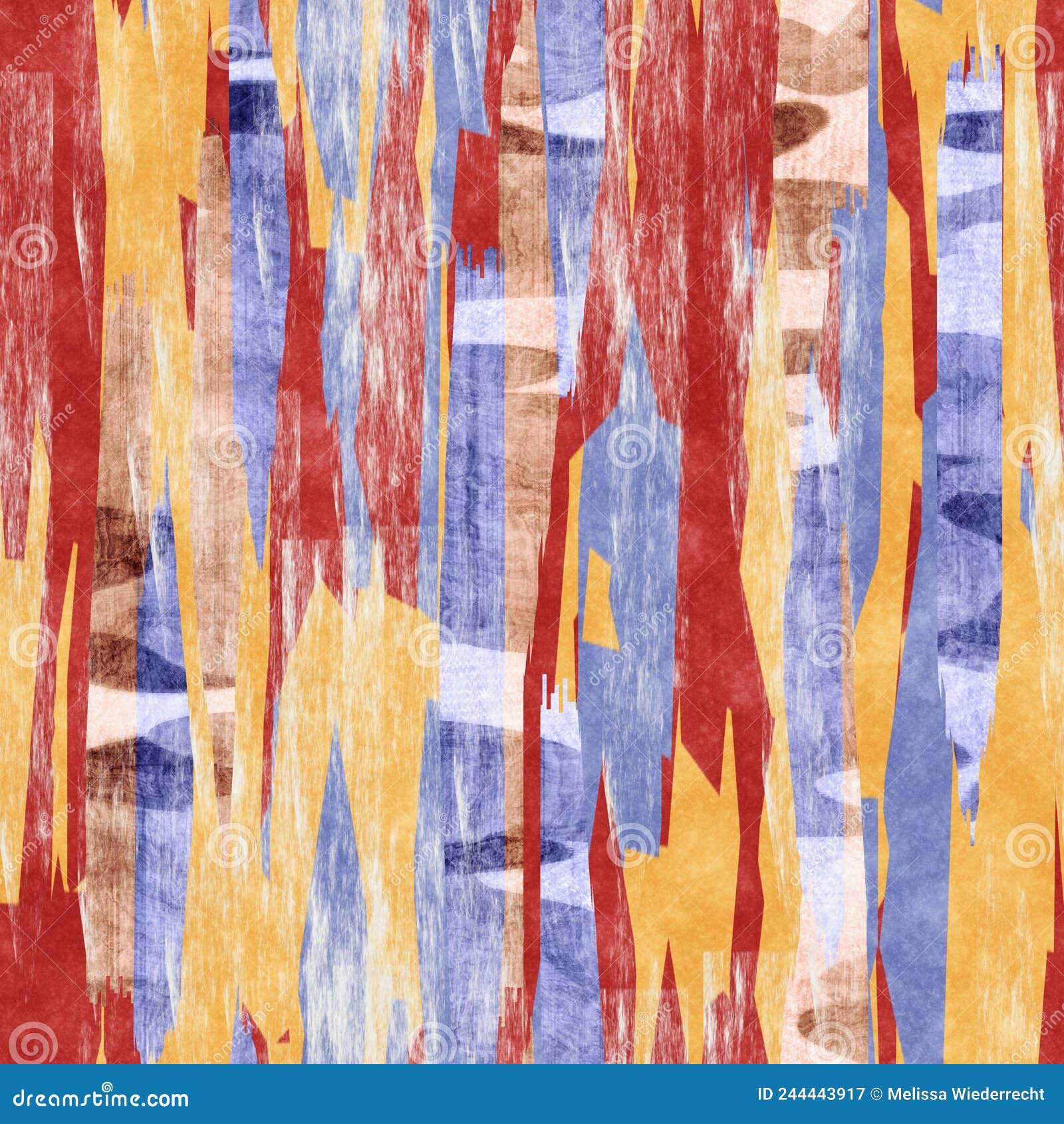 Seamless Paper Strip Collage Surface Pattern Design for Print Stock ...