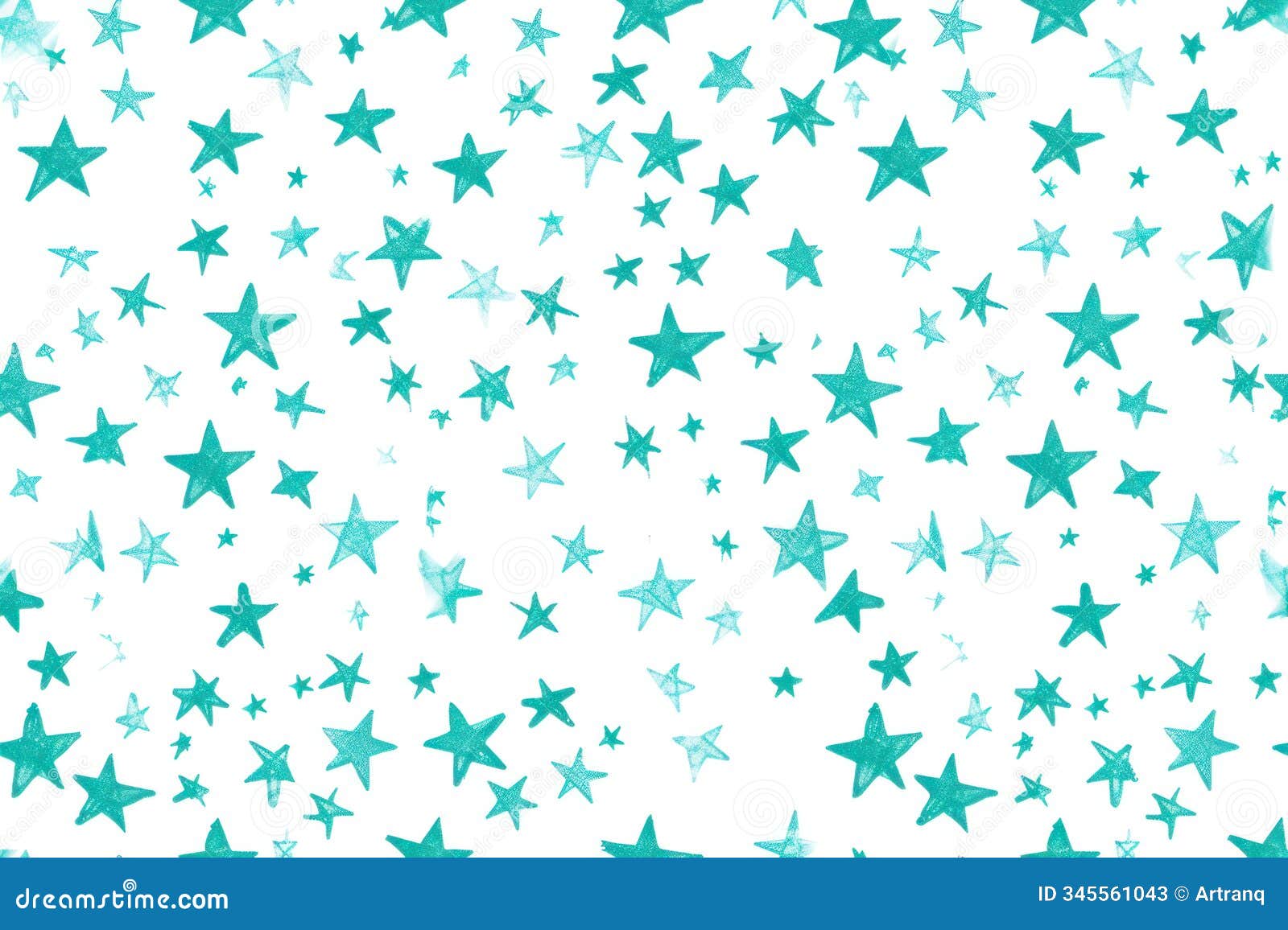 Pastel Star Pattern on Transparent Background Stock Illustration ...