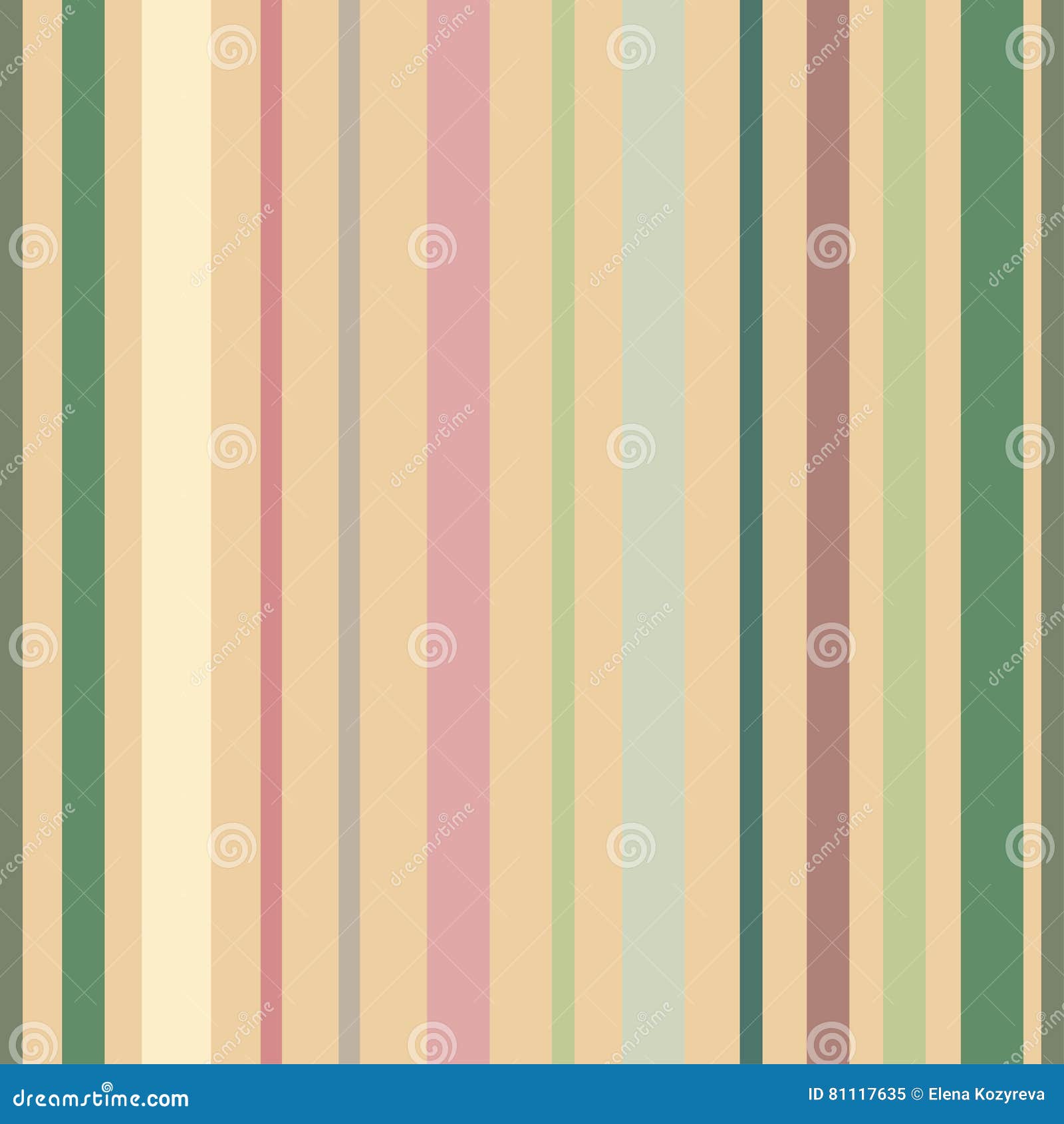 Seamless Pastel Stripes Pattern. Stock Vector - Illustration of ...