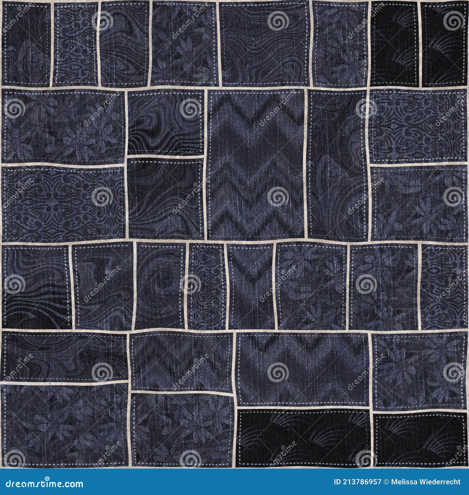 Seamless Patchwork Collage Mix Quilt Pattern Print Stock Image - Image of ethnic, seamless ...