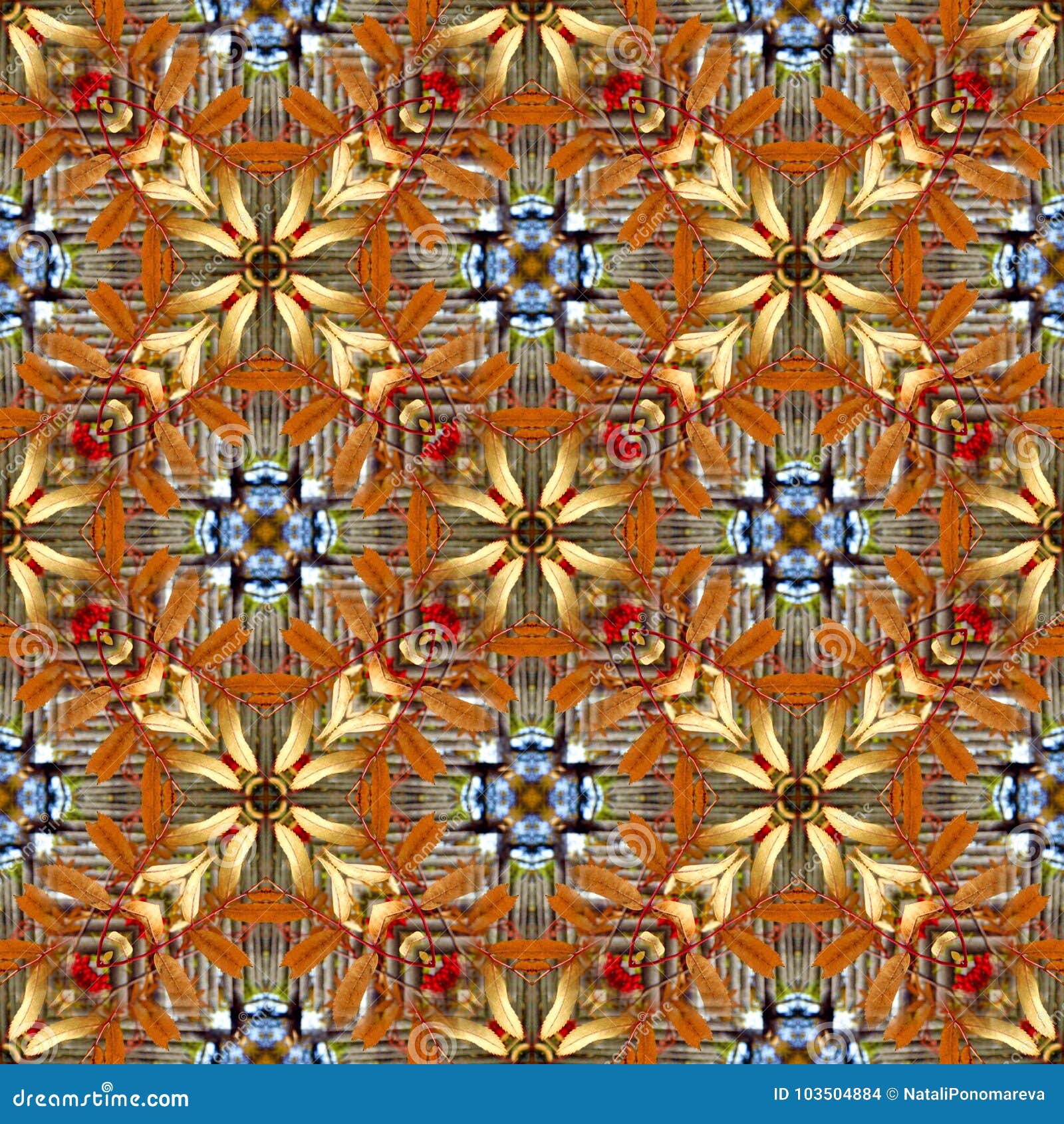 Seamless Patchwork Texture in Patchwork Style Stock Illustration ...