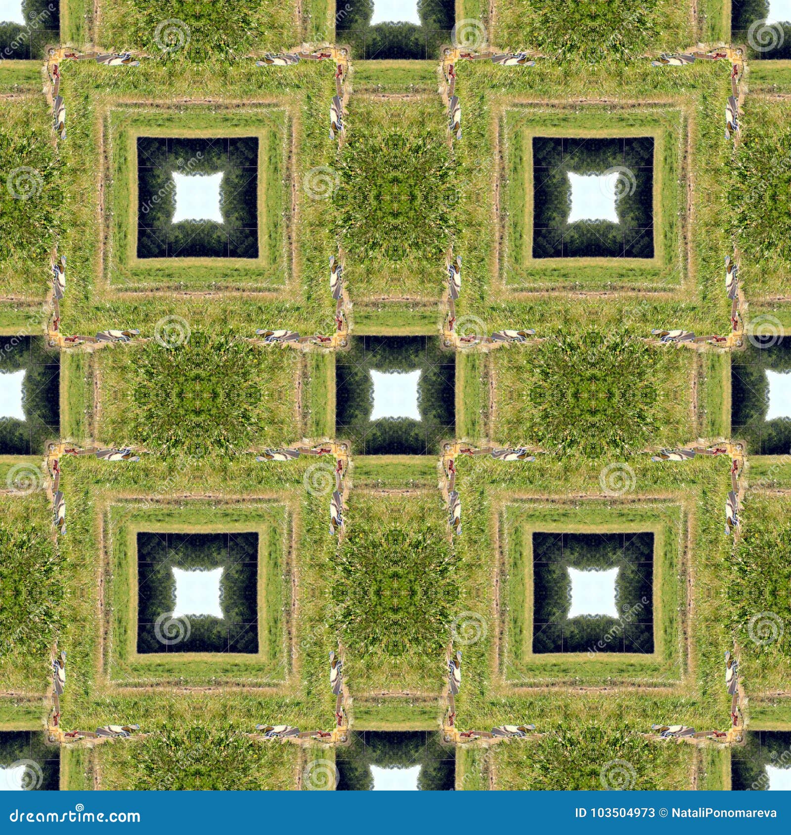 Seamless Patchwork Texture in Patchwork Style Stock Illustration ...