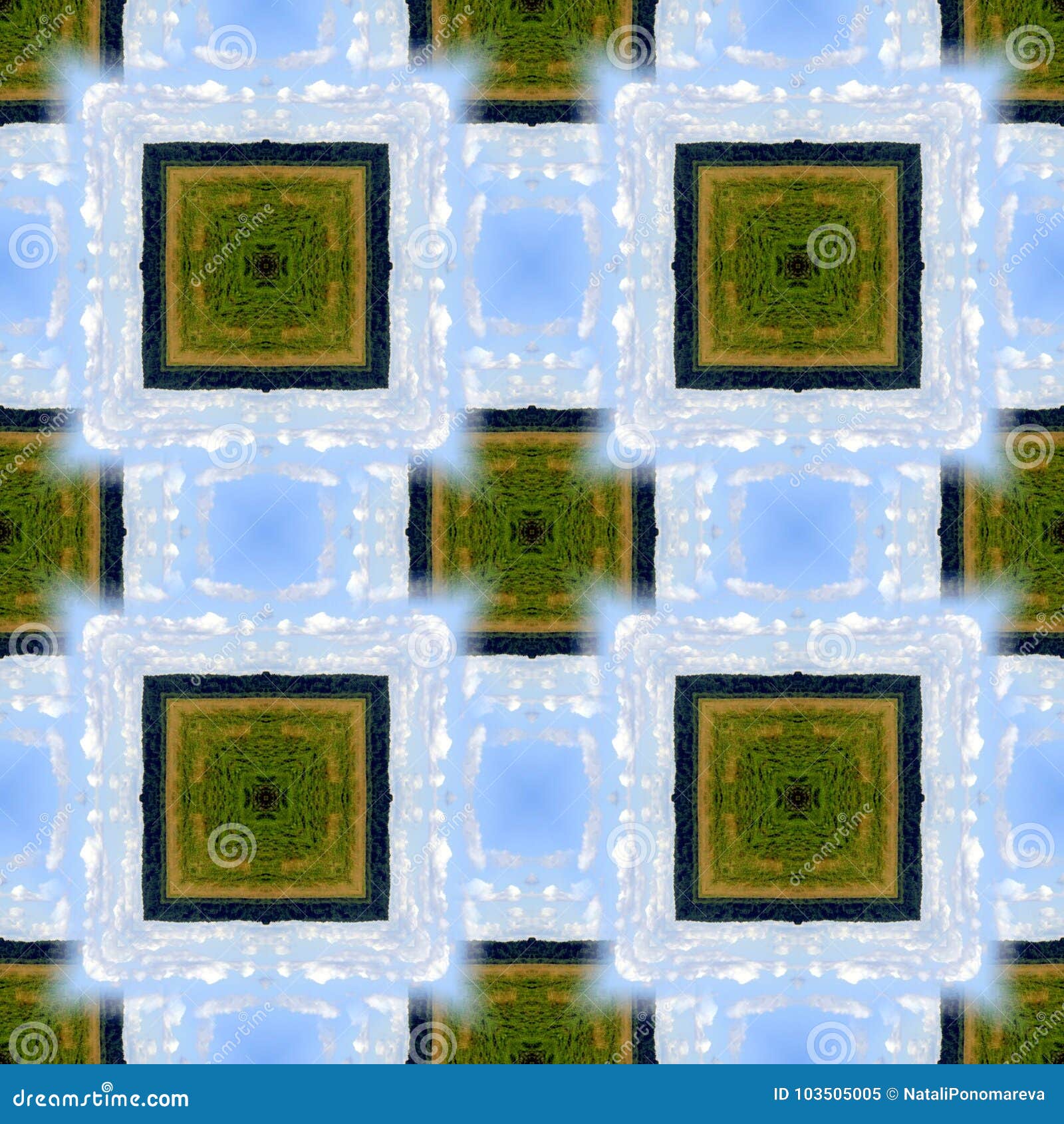 Seamless Patchwork Texture in Patchwork Style Stock Illustration ...