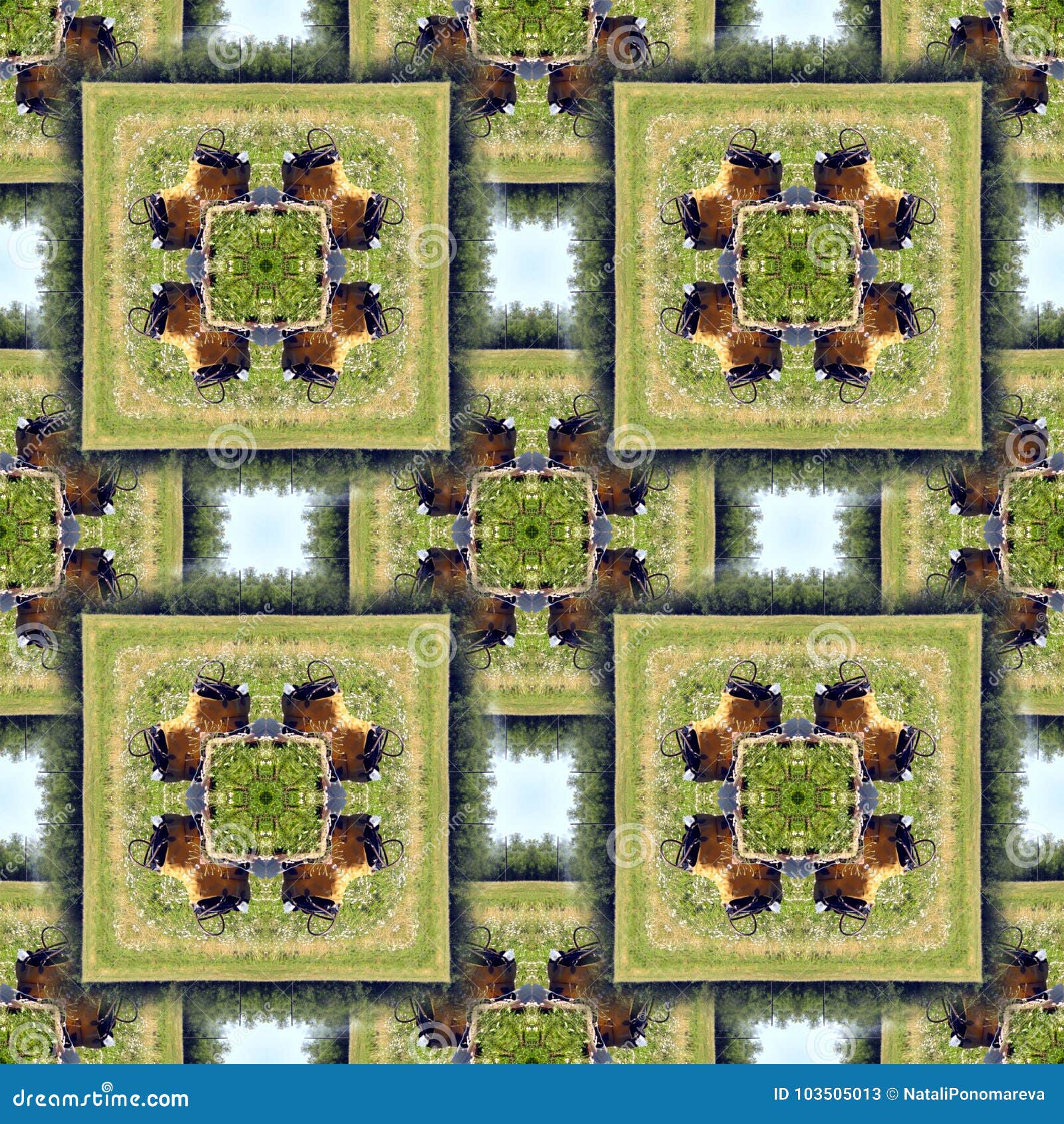 Seamless Patchwork Texture in Patchwork Style Stock Illustration ...