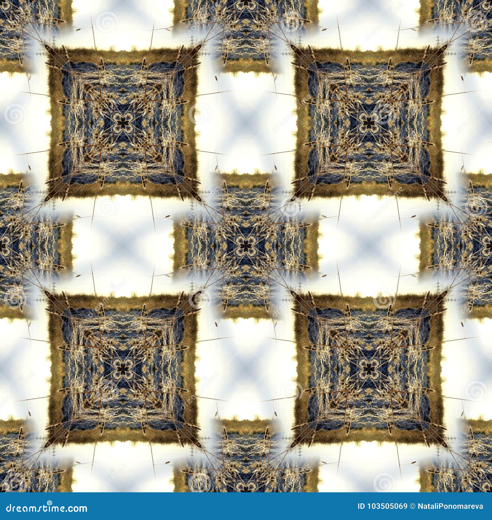 Seamless Patchwork Texture in Patchwork Style Stock Illustration ...