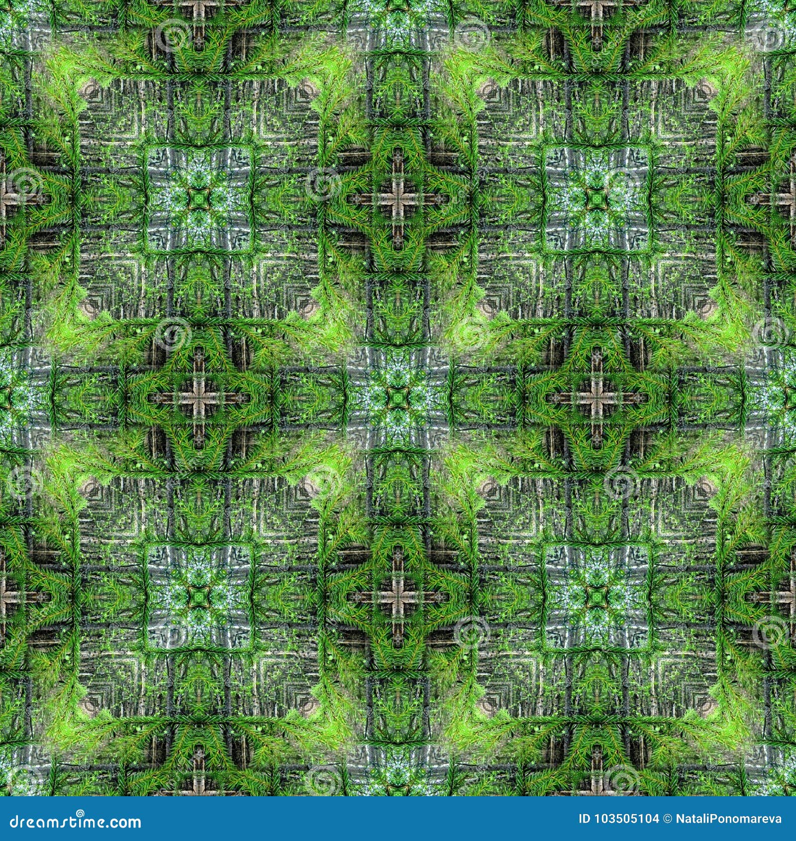 Seamless Patchwork Texture in Patchwork Style Stock Illustration ...