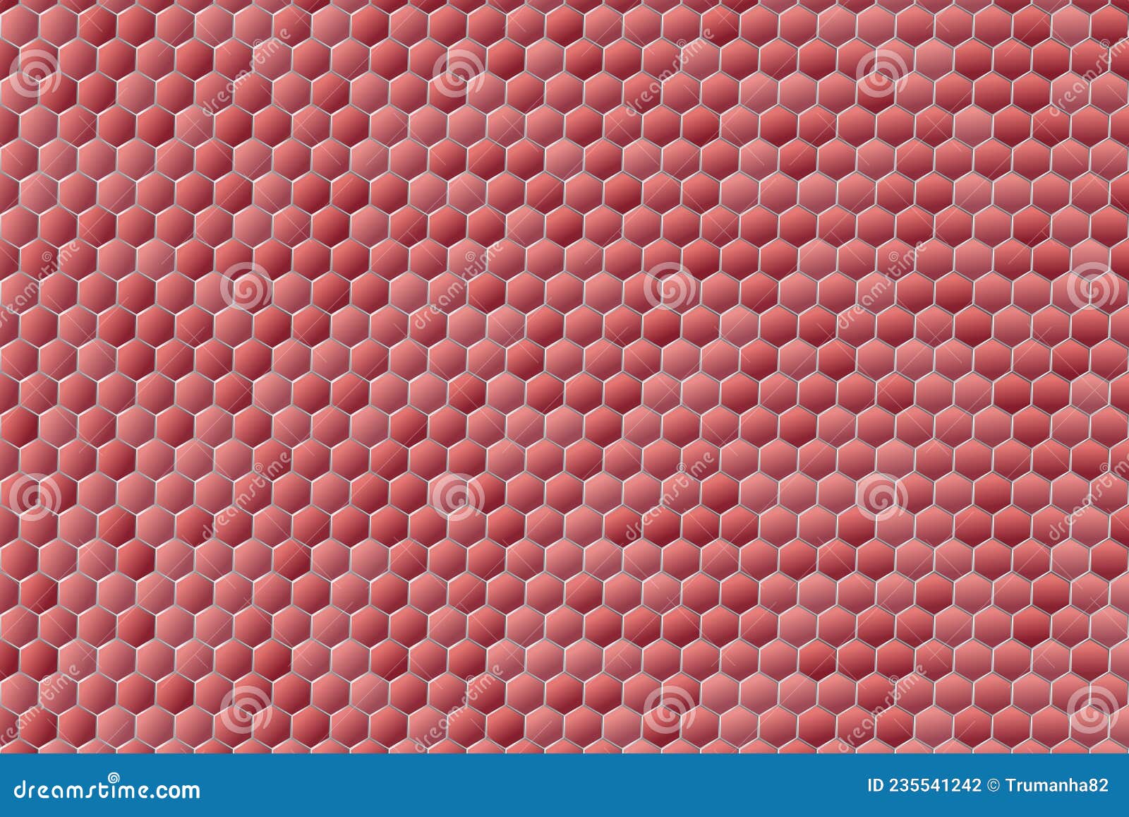 Hexagons Texture. Seamless Geometric Pattern. Vector Illustration ...