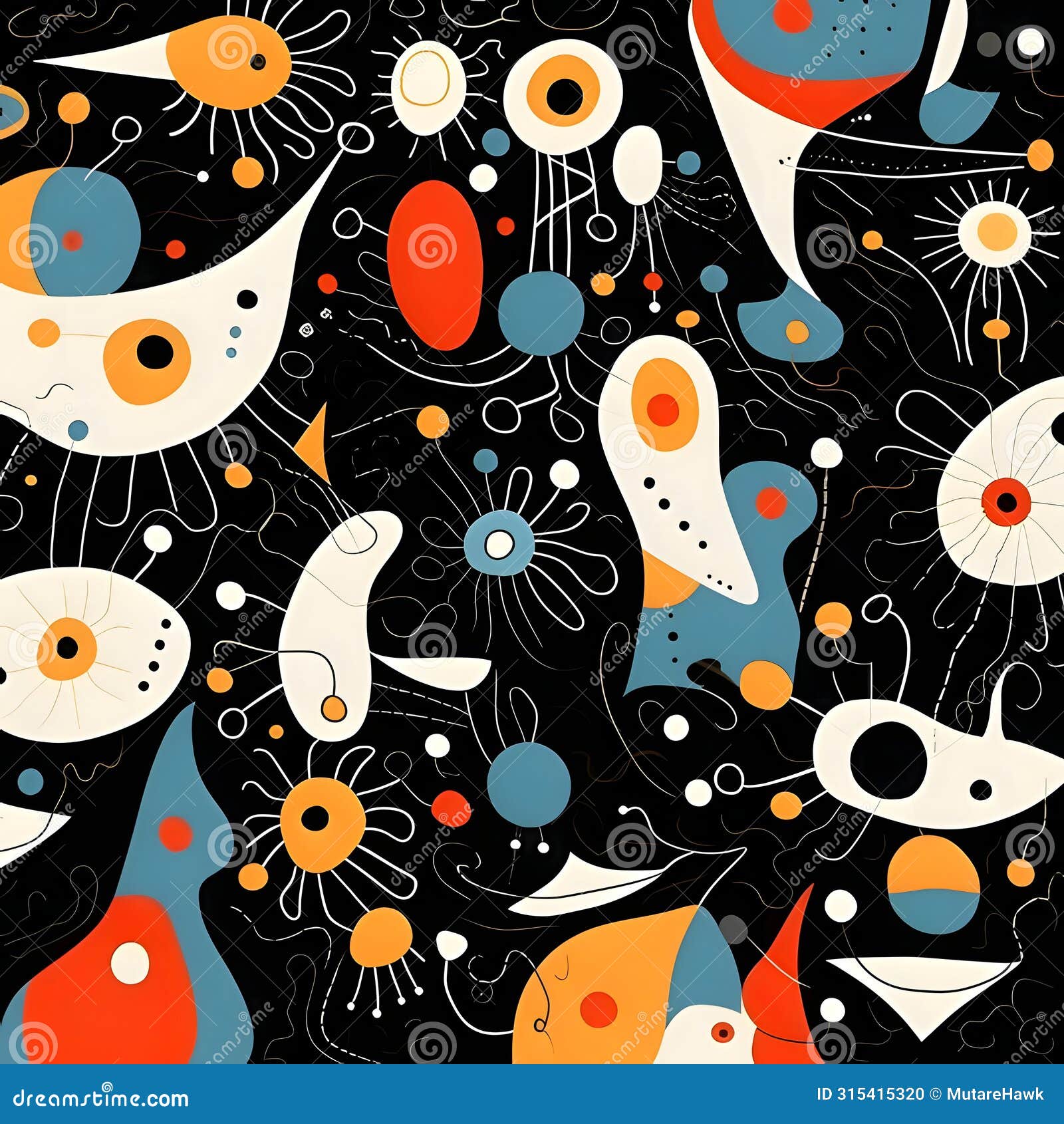 Abstract Doodles: A Bold And Cartoonish Tribute To Dogon And Moche Art ...