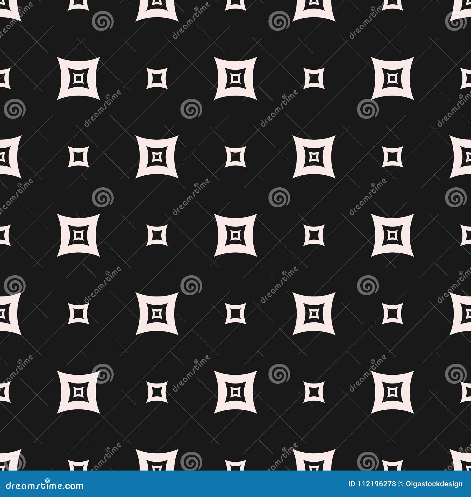 Seamless Pattern, Abstract Geometric Texture with Simple Rounded Small ...