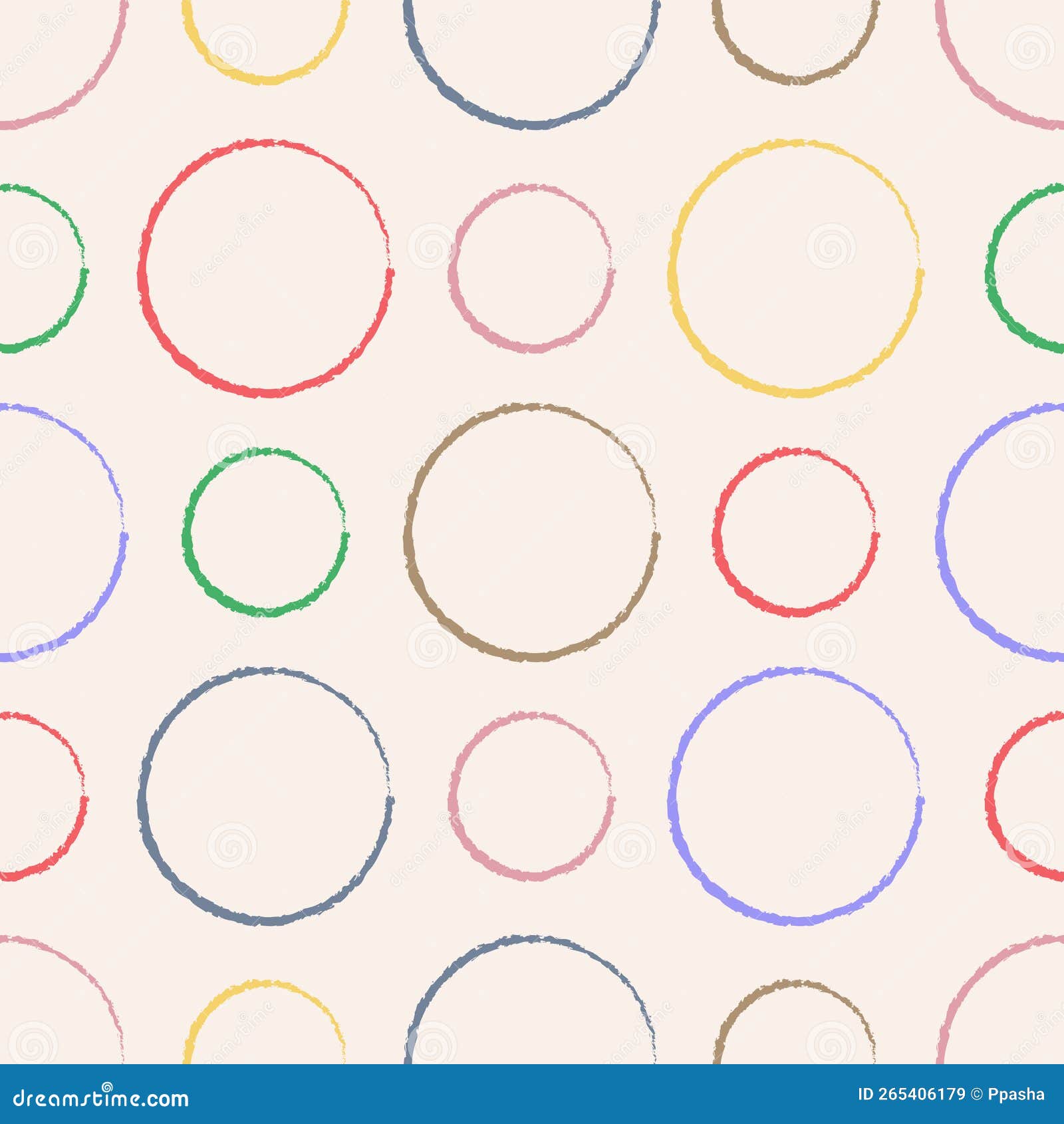 Seamless Pattern. Abstract Seamless Pattern with the Image of Colored ...