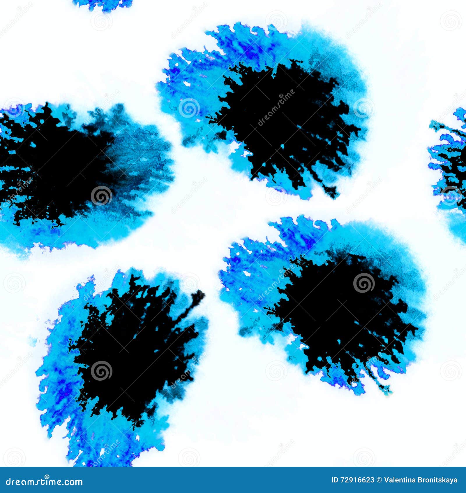 Seamless pattern stock illustration. Illustration of blue - 72916623