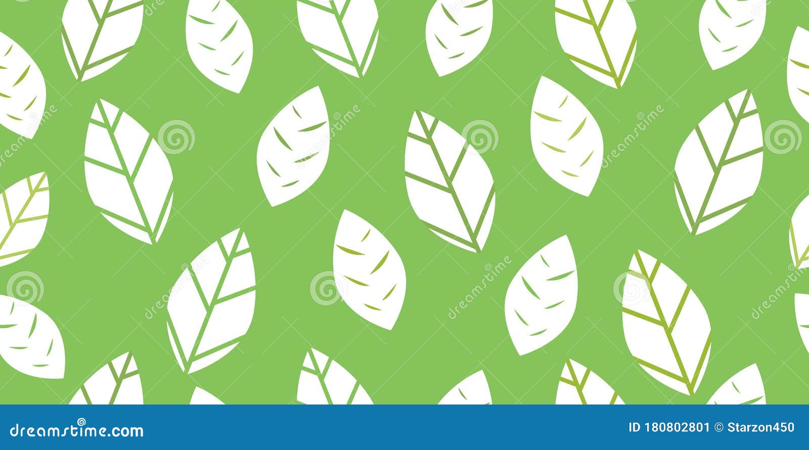 Seamless Pattern from Abstract Leaves. Ecological Concept and ...
