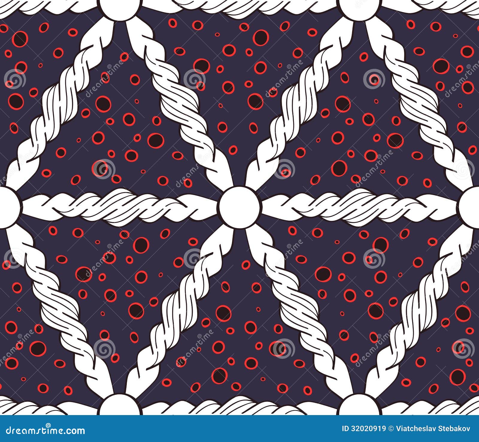 Seamless Pattern Abstract Repeat Background Stock Vector