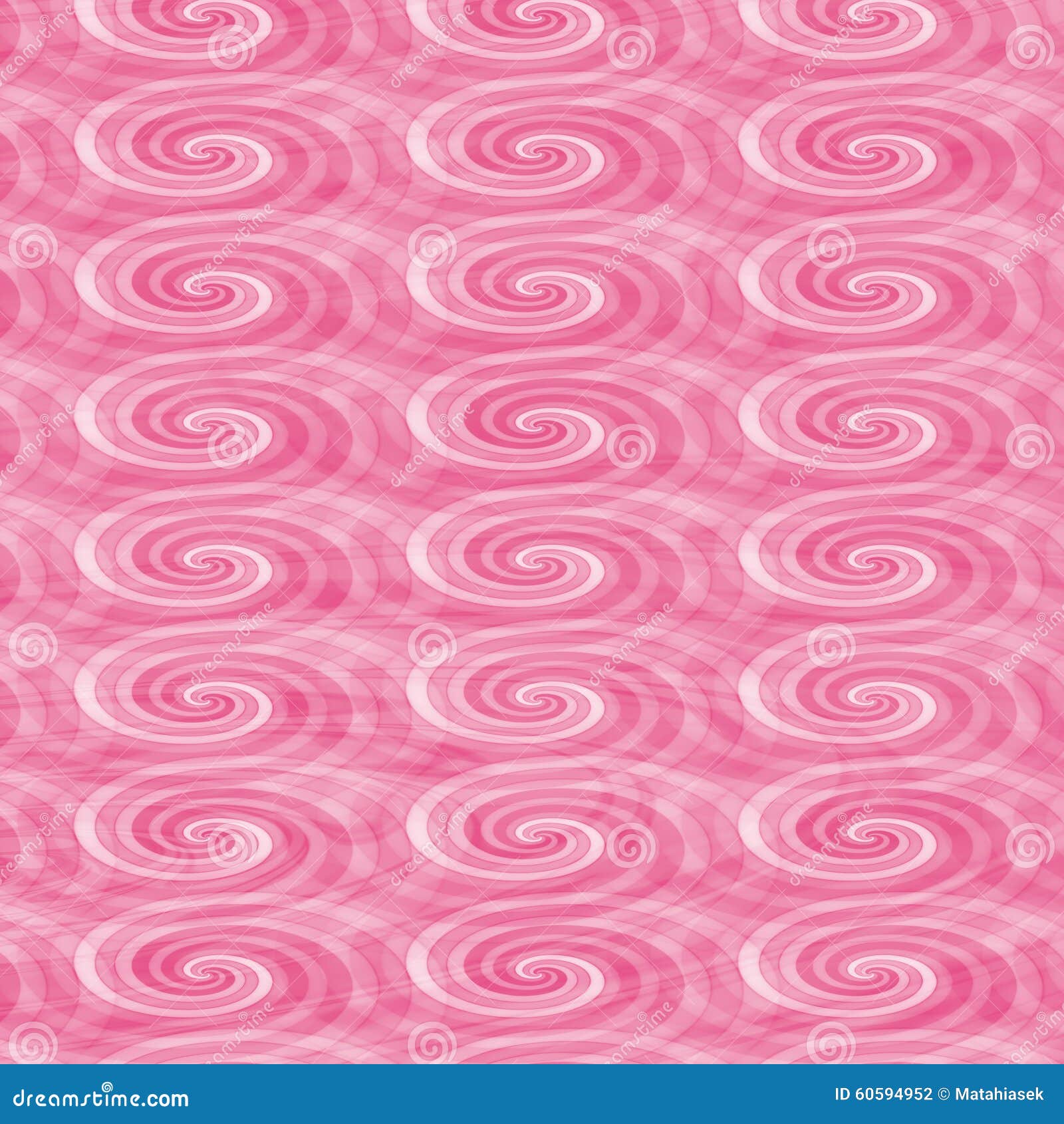 Seamless Pattern with Abstract Swirls Stock Illustration - Illustration ...