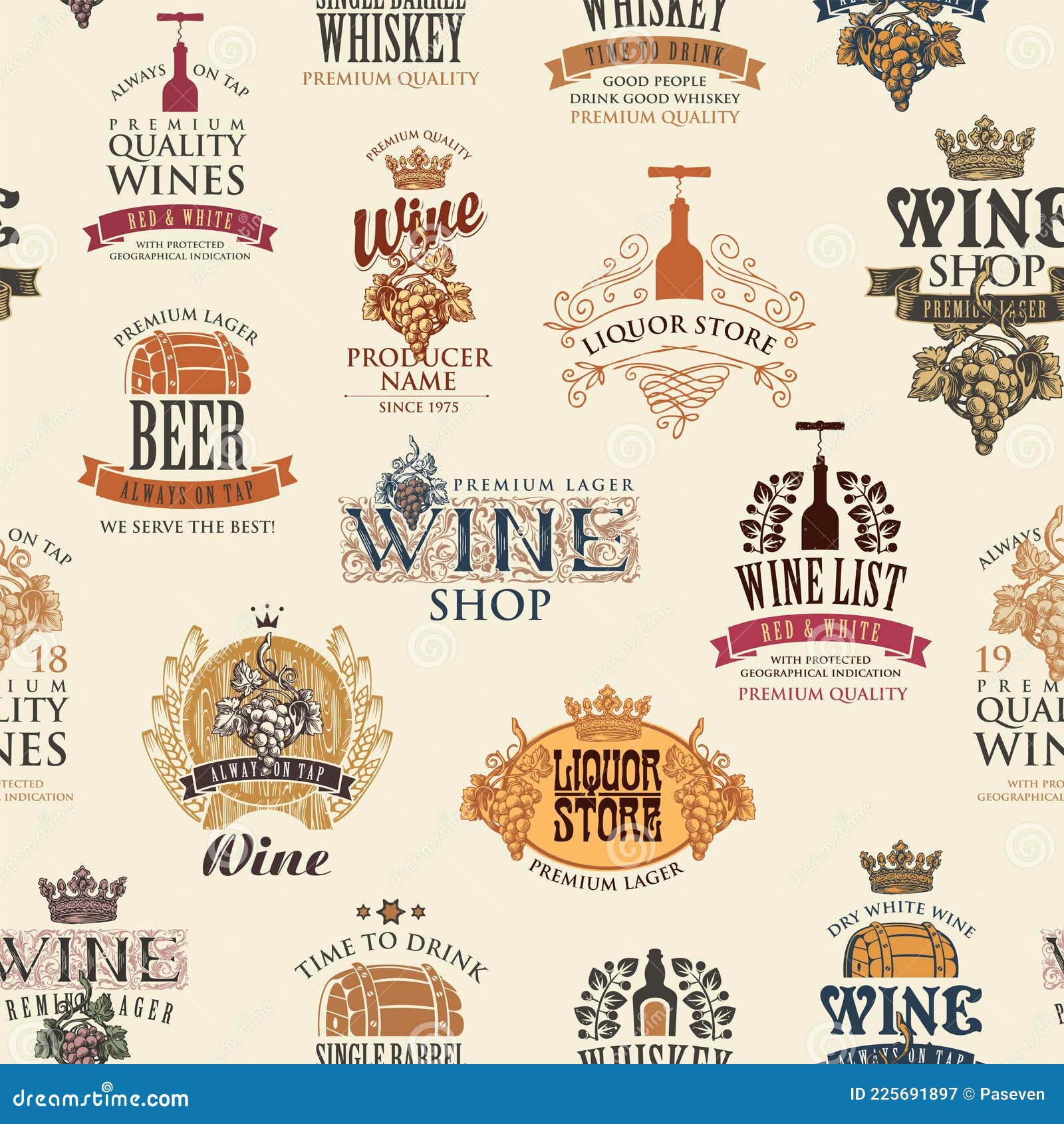 Alcoholic Beverage Logos