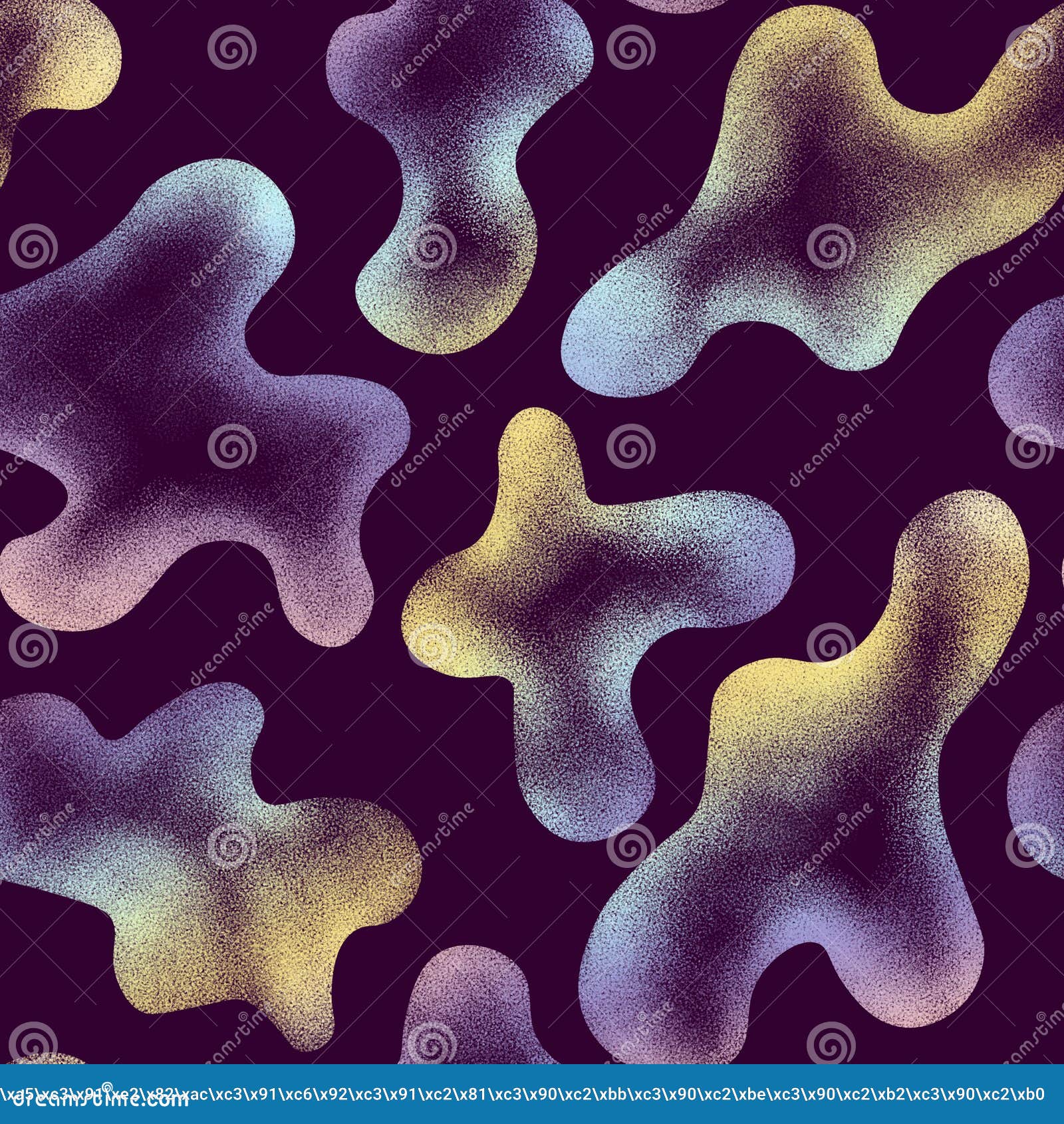 Amorphous Spots Set Cartoon Vector | CartoonDealer.com #252304645