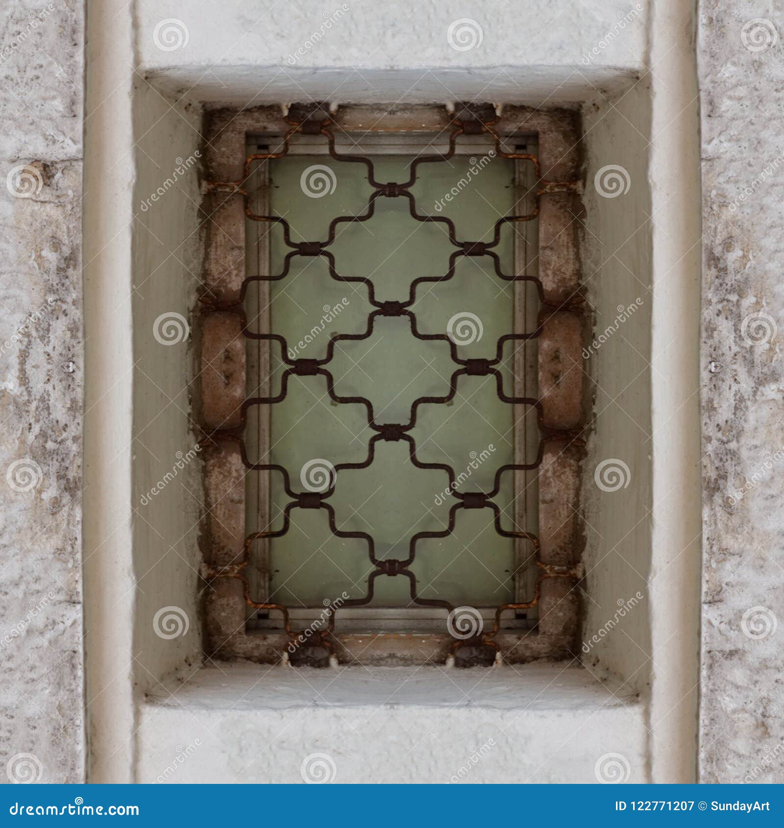 Seamless Pattern of Ancient Castle Window Stock Image - Image of ...