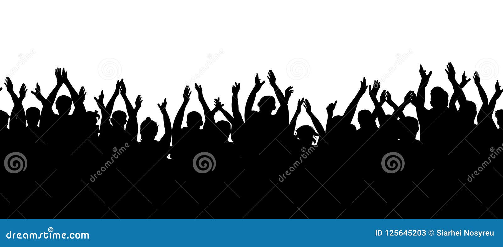 Applause, Cheering Concept. Crowd Cheers And Clap Hands Vector ... Applause, Cheering Concept. Crowd Cheers And Clap Hands Vector ...