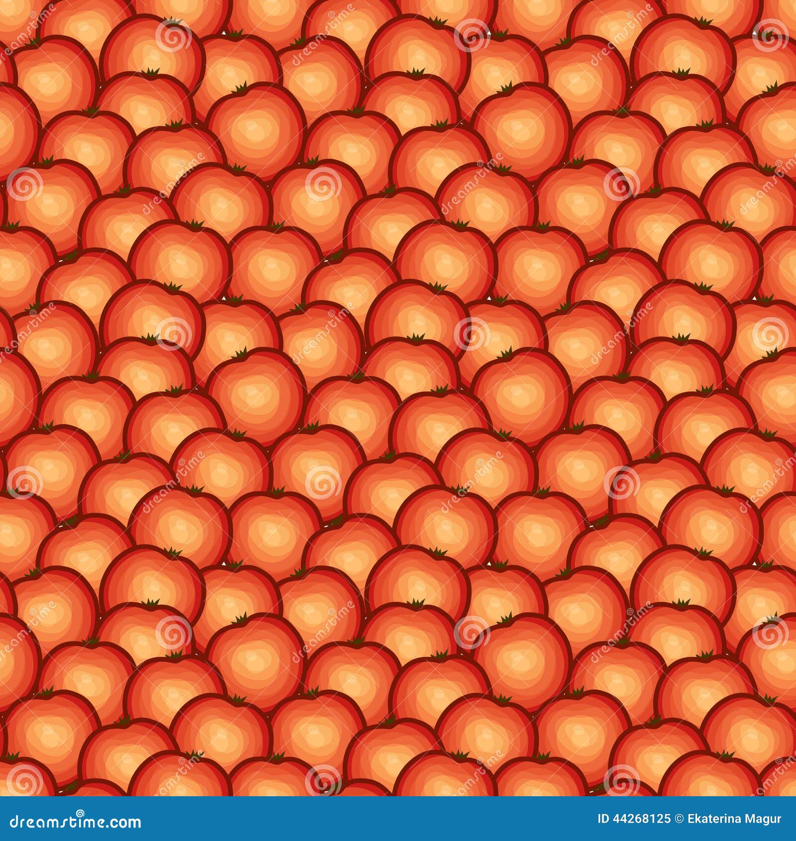 Seamless Pattern With Apples Stock Vector Illustration Of Pattern