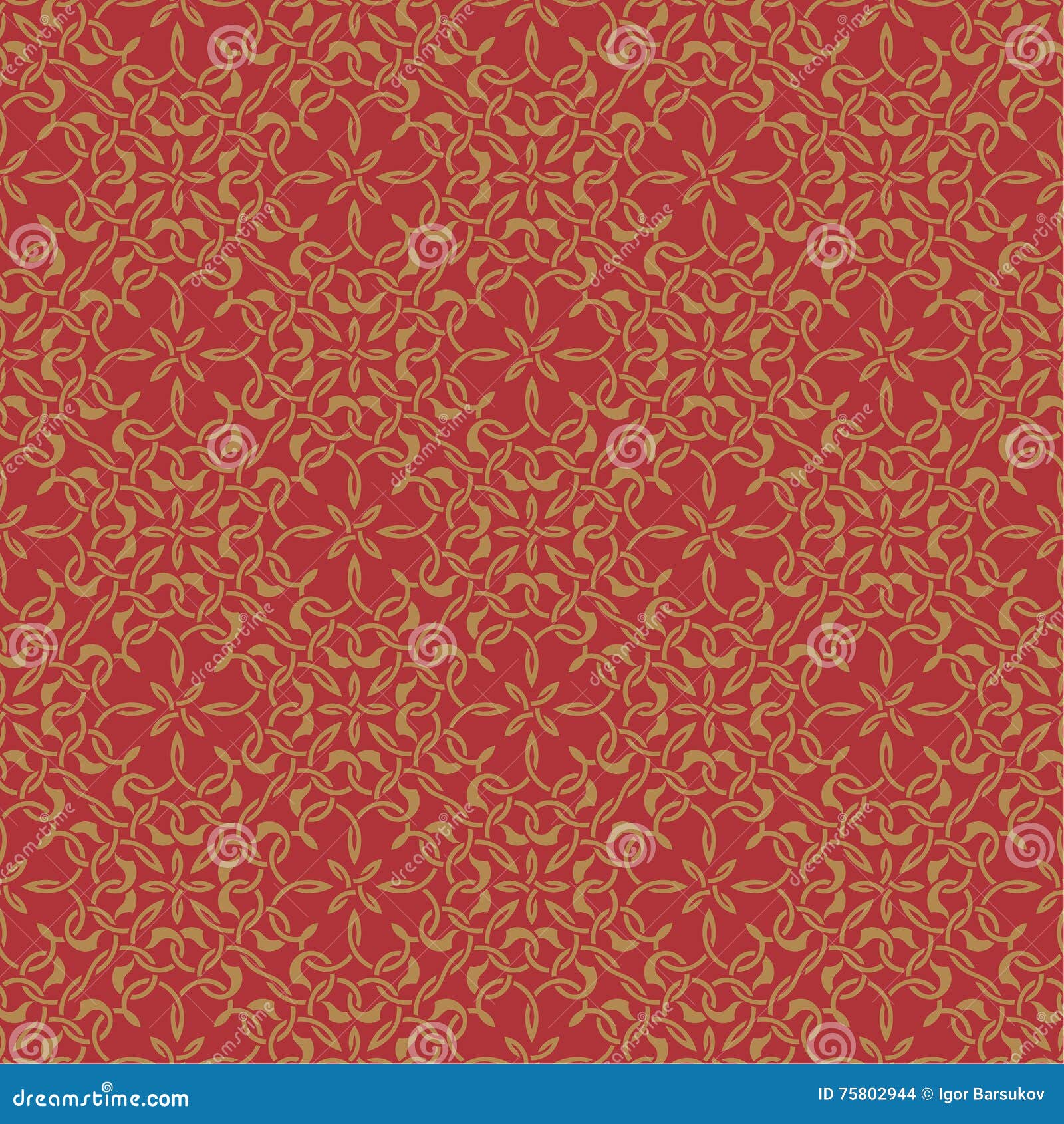 Seamless Pattern in Arabic Style Stock Vector - Illustration of mosaic ...