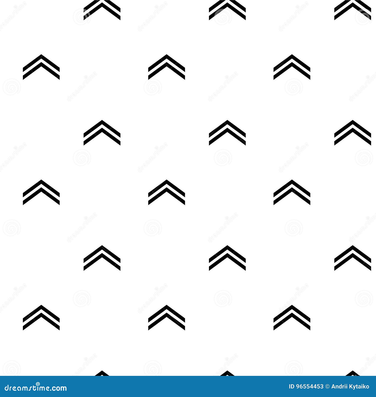 Seamless Pattern with Arrow Up Stock Vector - Illustration of ...