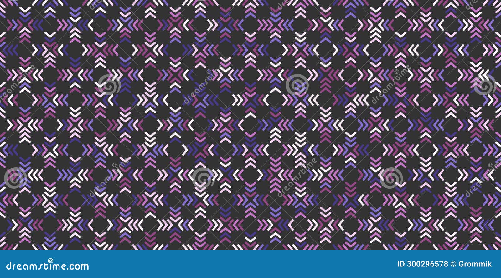 Seamless Pattern with Arrows for Textures, Prints, Wallpapers Stock ...