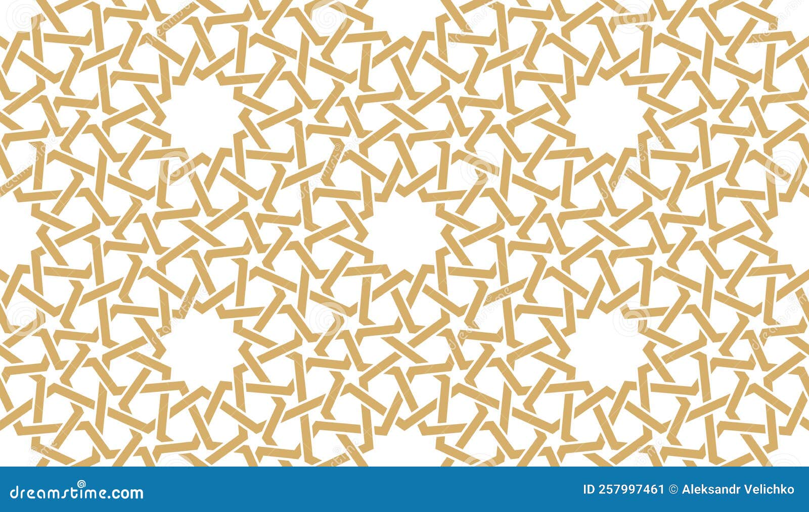 Seamless Pattern in Authentic Arabian Style. Stock Vector ...
