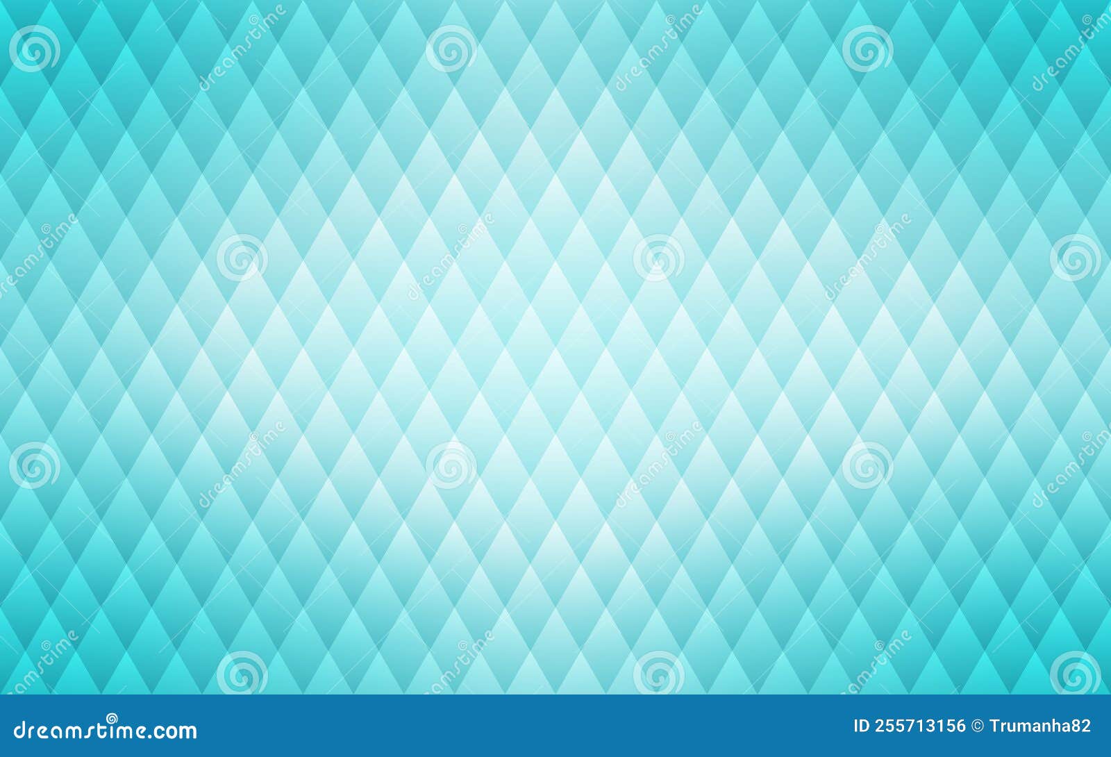 Vector Abstract Light Teal Gradient Background with Seamless Rhombuses ...