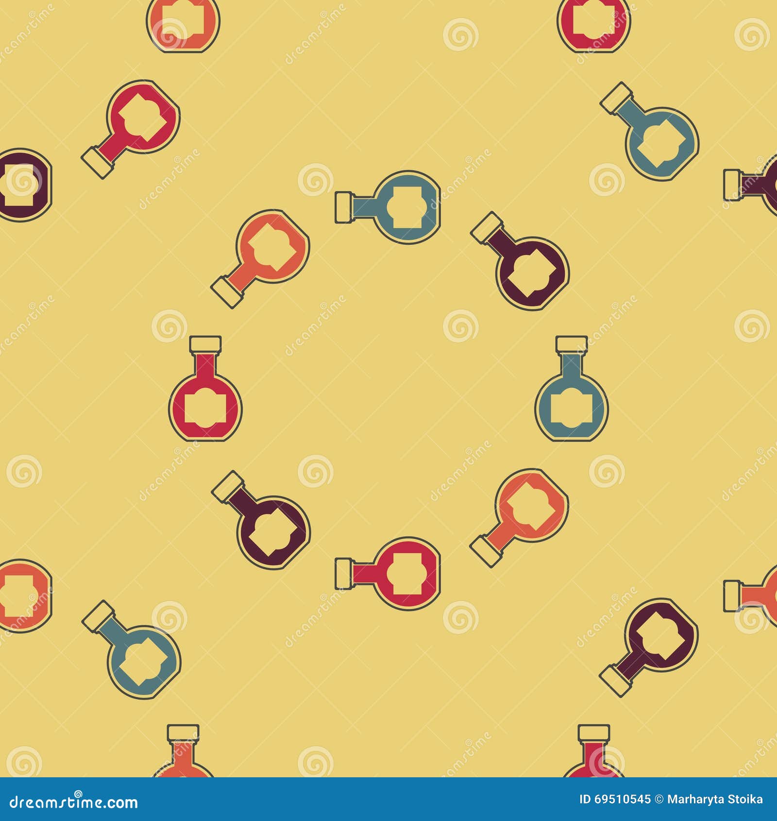 Seamless Pattern Background Alcoholic Beverages. Liquor Vector Stock ...