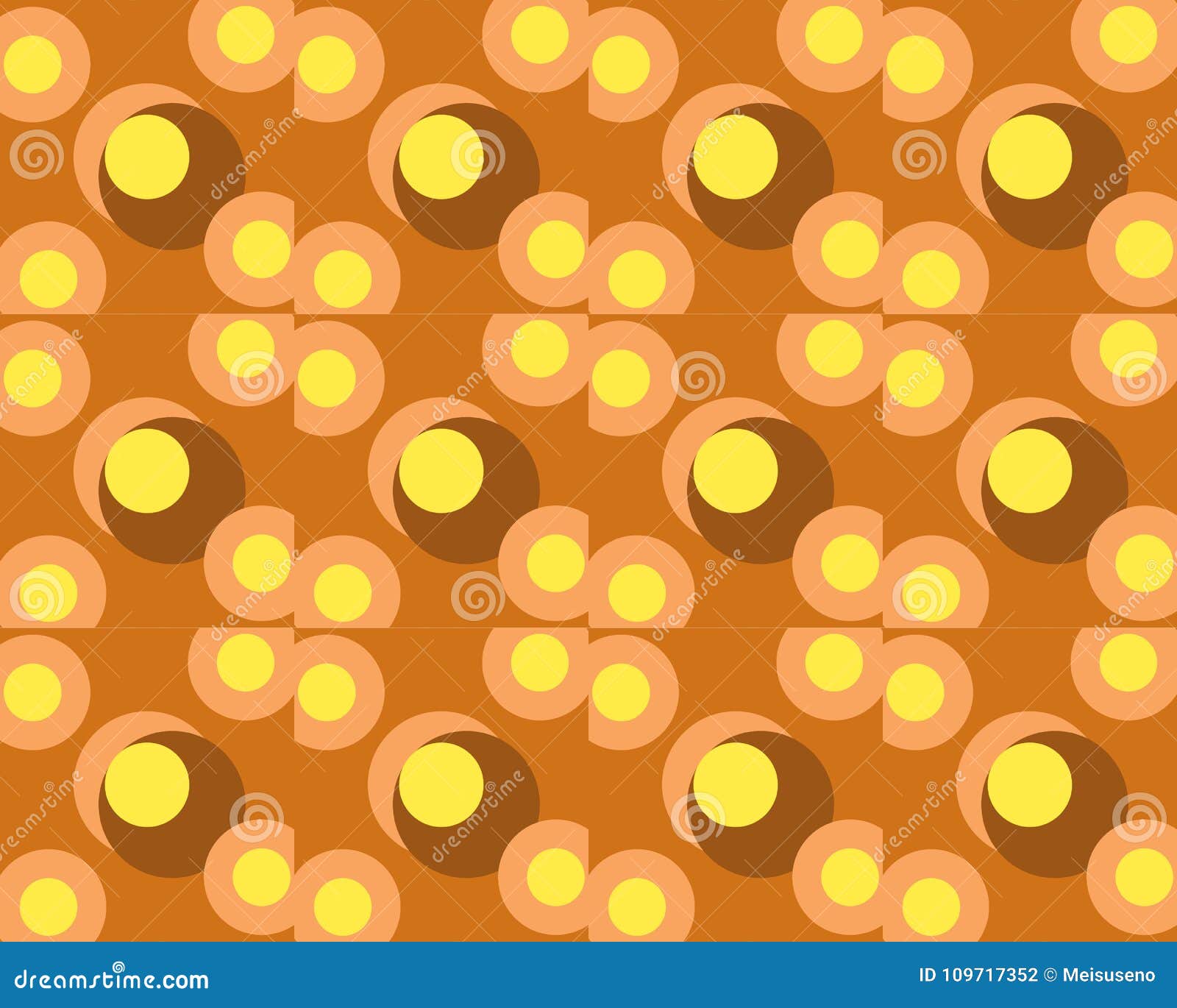 Seamless Pattern Background of Circle Shape Vol.3 Stock Vector ...