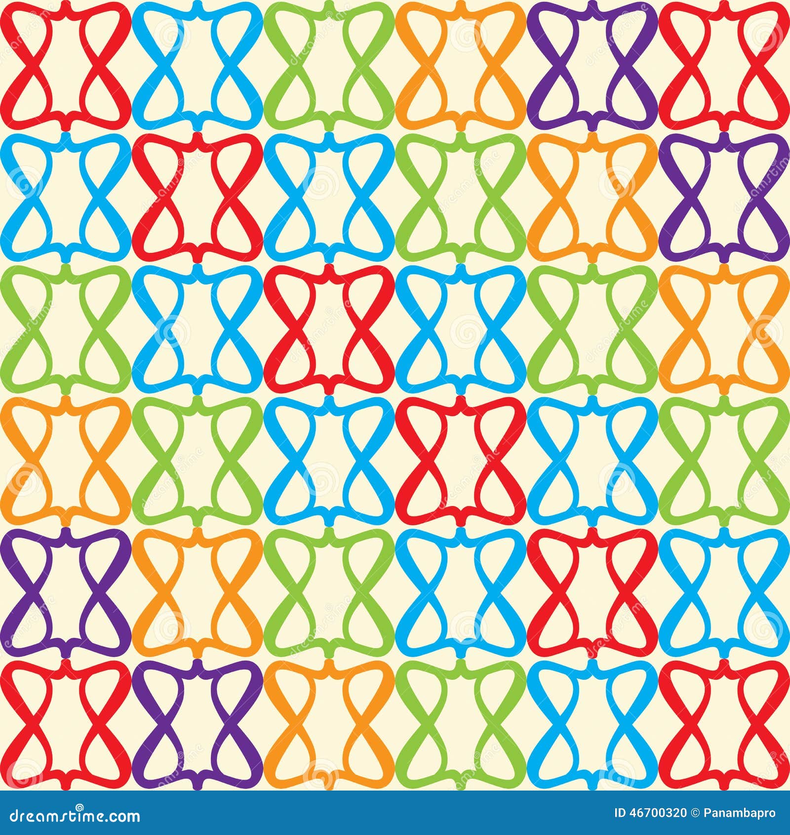 Seamless Pattern Background Stock Vector - Illustration of bright ...