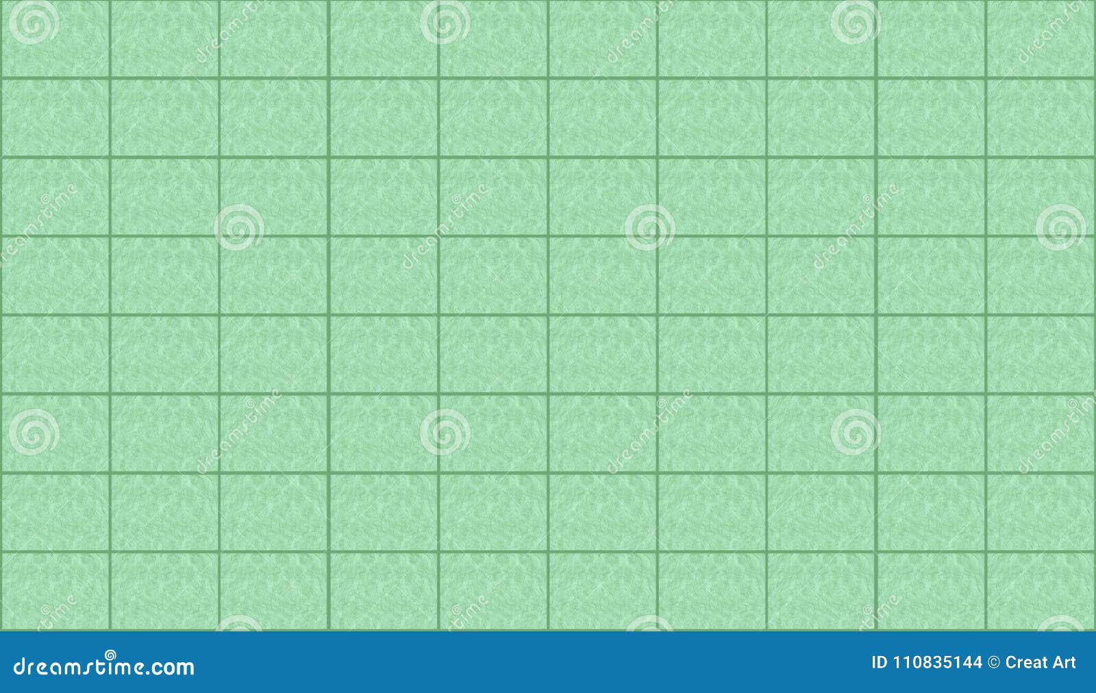Tile Texture Pattern.Green Tile Background Abstract Stock Illustration ...