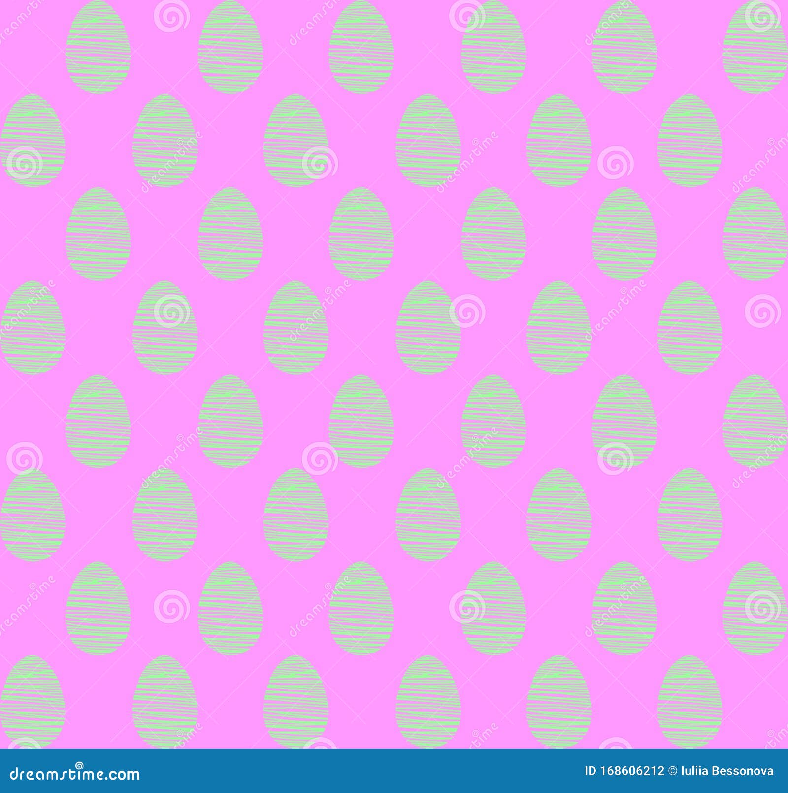 Seamless Pattern, Backgrounds, Textures of Colored Abstract Easter Eggs ...