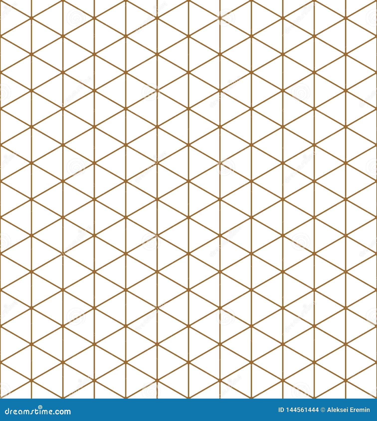 Base Grid Mitsukude for Patterns Kumiko.Brown Color Stock Vector ...