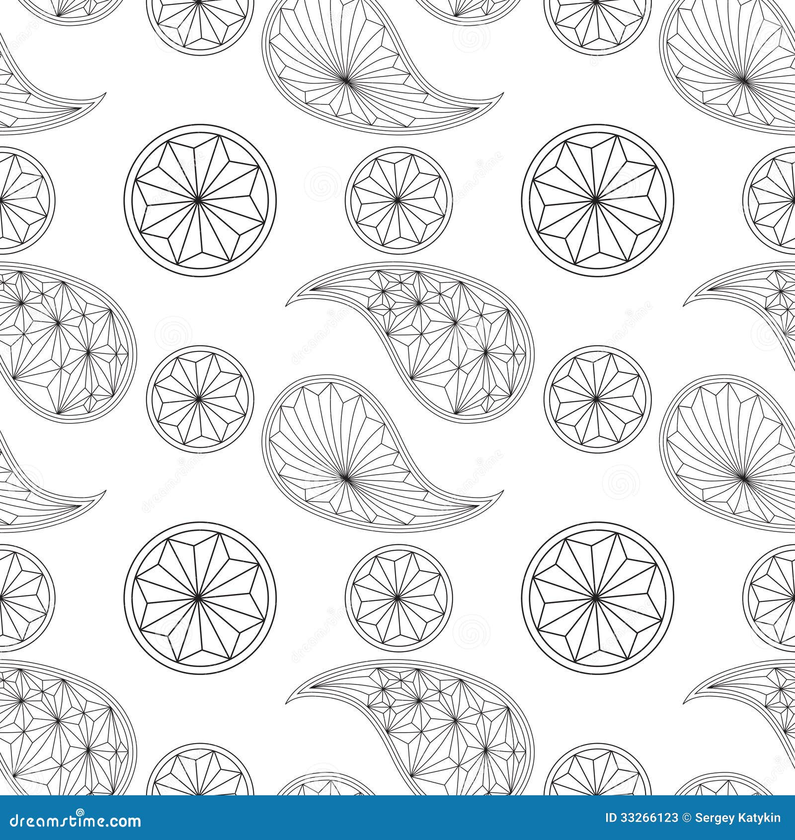 Seamless Pattern Based on Traditional Asian Stock Vector - Illustration ...
