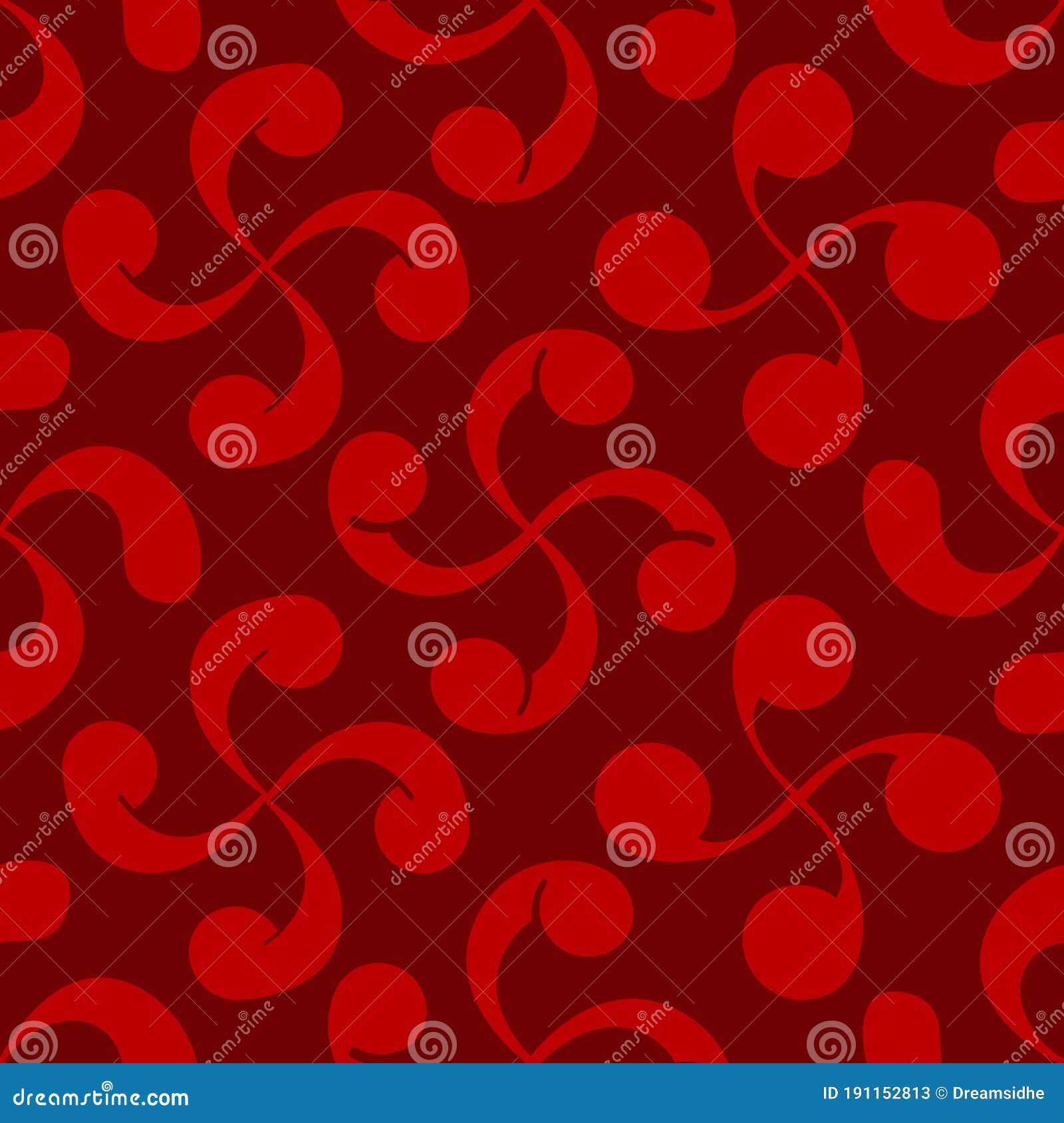 Lauburu Or Red Basque Cross Symbol Royalty-Free Cartoon | CartoonDealer ...