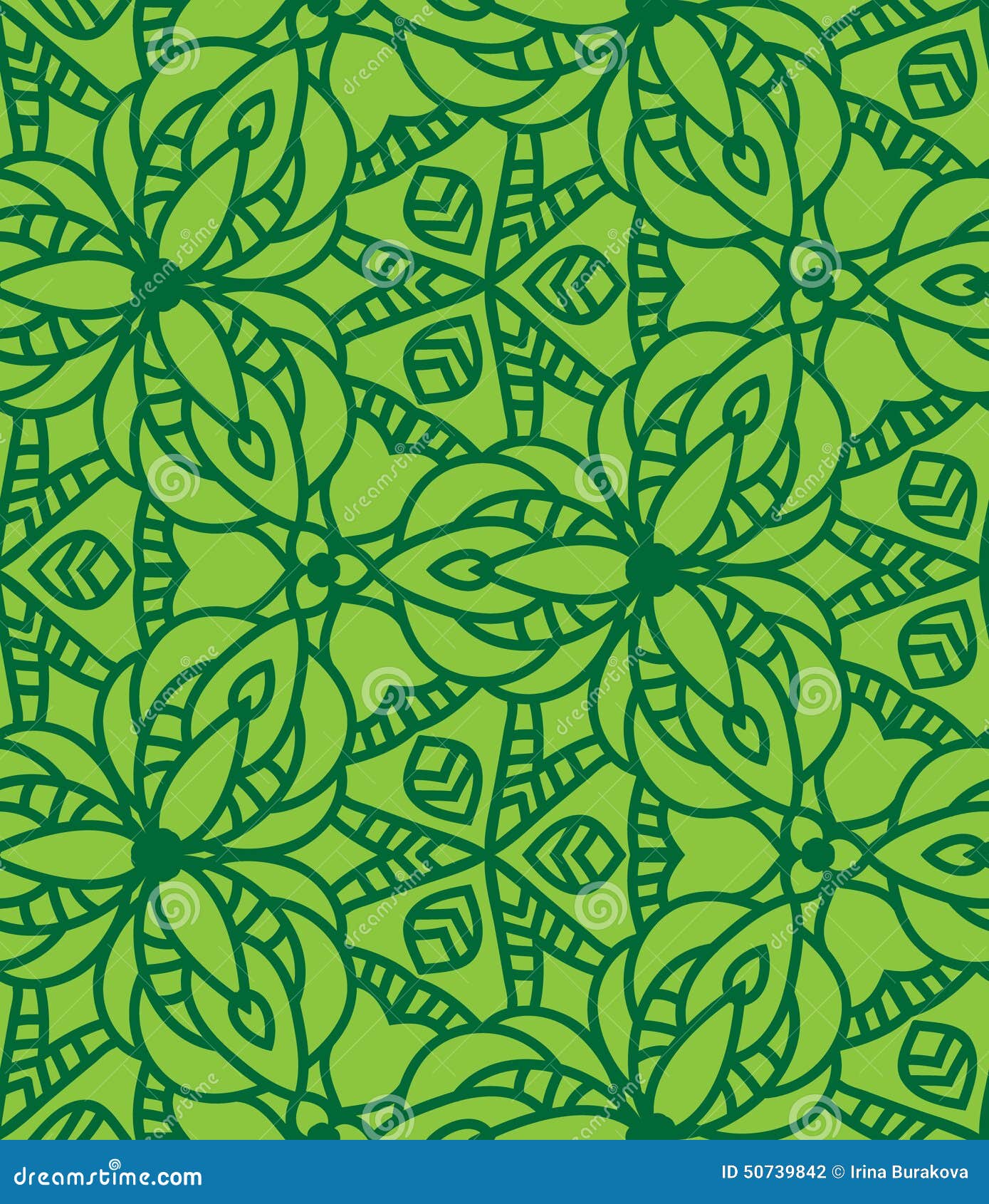 Seamless pattern stock illustration. Illustration of decorative - 50739842