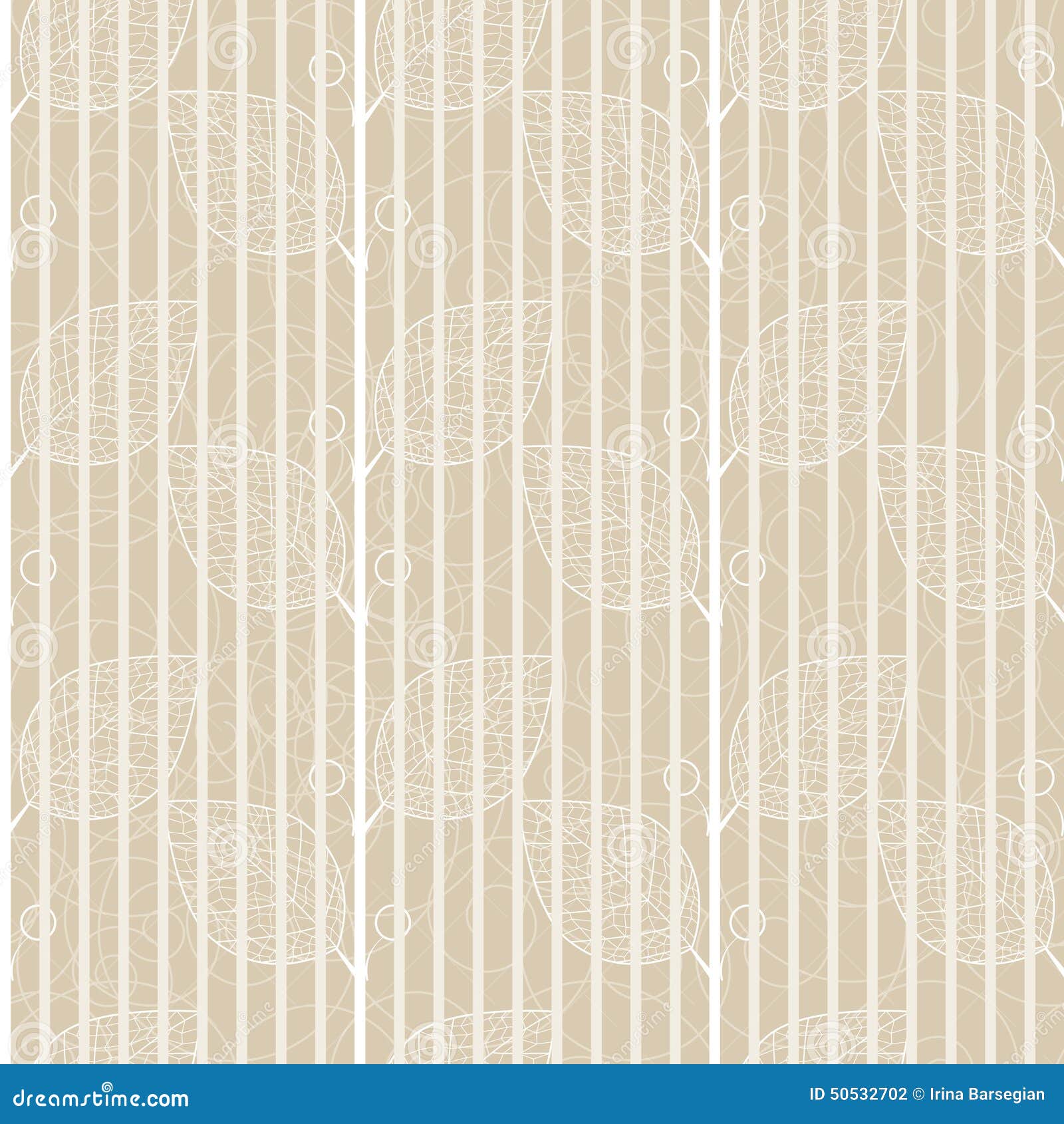 Seamless Pattern On Bege Background.vector Illustration | CartoonDealer ...