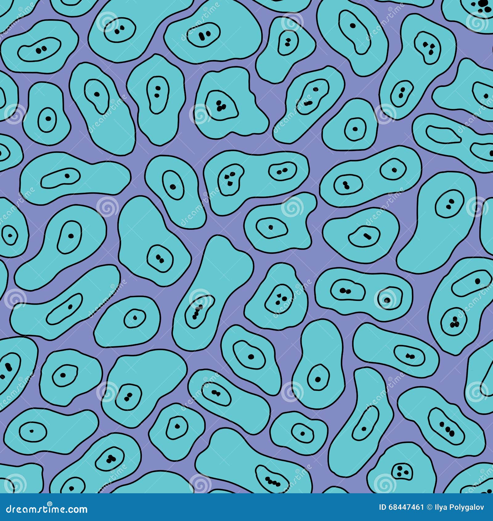 Seamless Pattern of Biological Tissue 01 Stock Illustration ...